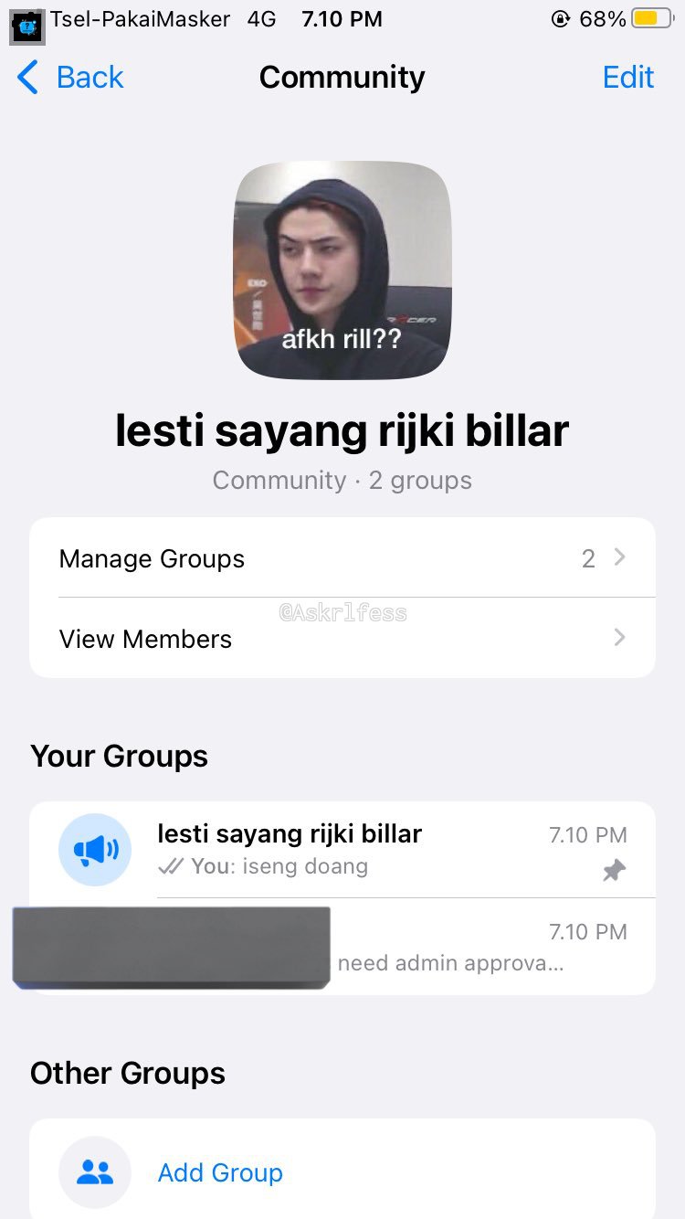 Askrlfess on Twitter: "[askrl] aku iseng nyoba f1tur baru di whatsapp ...