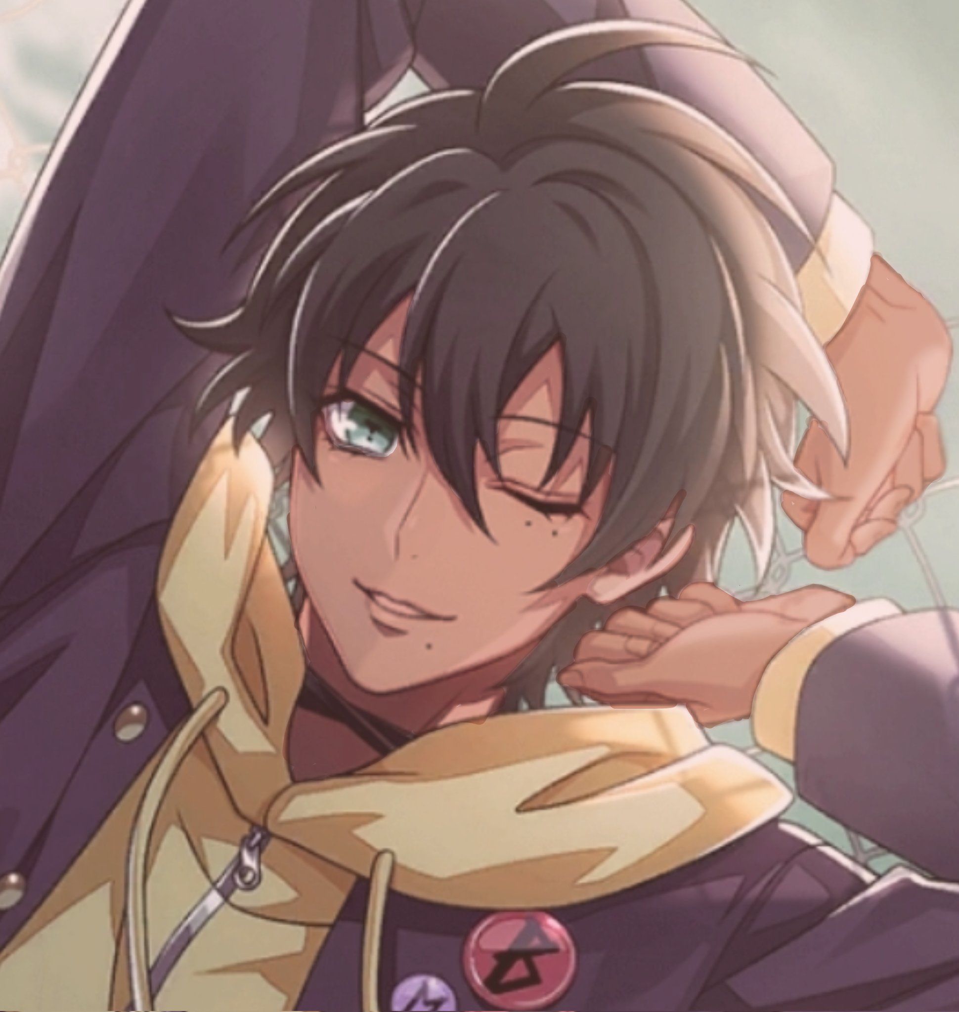 𓆏 mao 🍰 SABURO DAY on Twitter: "now if u think im over the anni cards u r mental he looks so ...