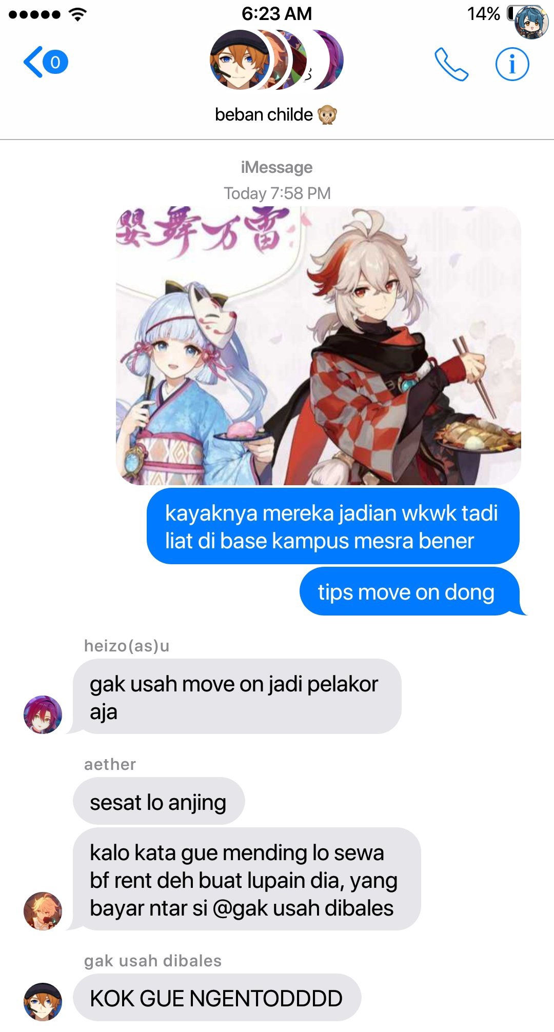 ON | BACA RULES DI LIKES on Twitter: "au! cw // bxb , bxg , kazuscara , kazuyaka , harshword ...