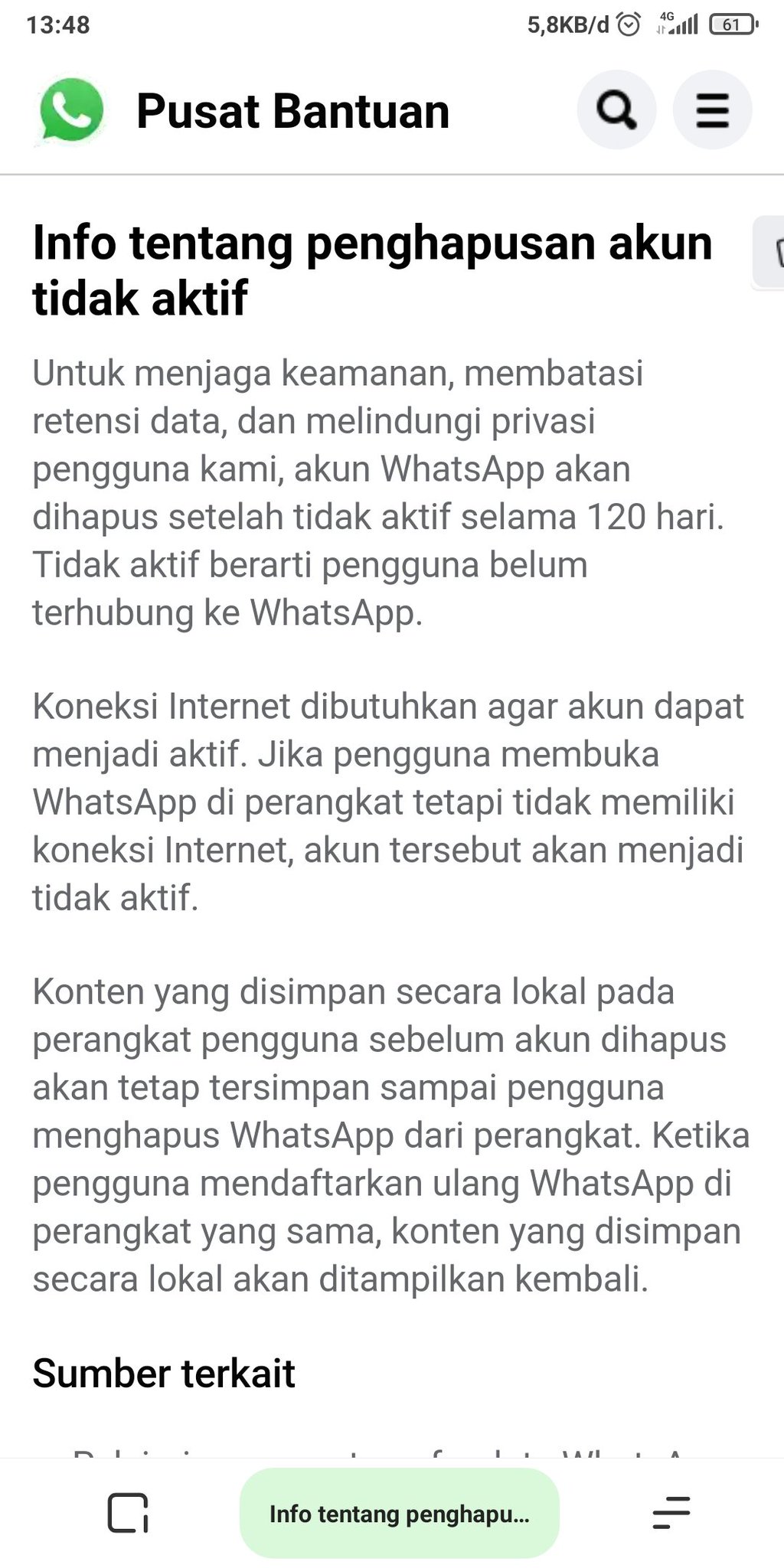 ShadowH on Twitter: "@AREAJULID Btw ini ya alasannya .. memang udah nonaktif selama 120 hari jdi ...
