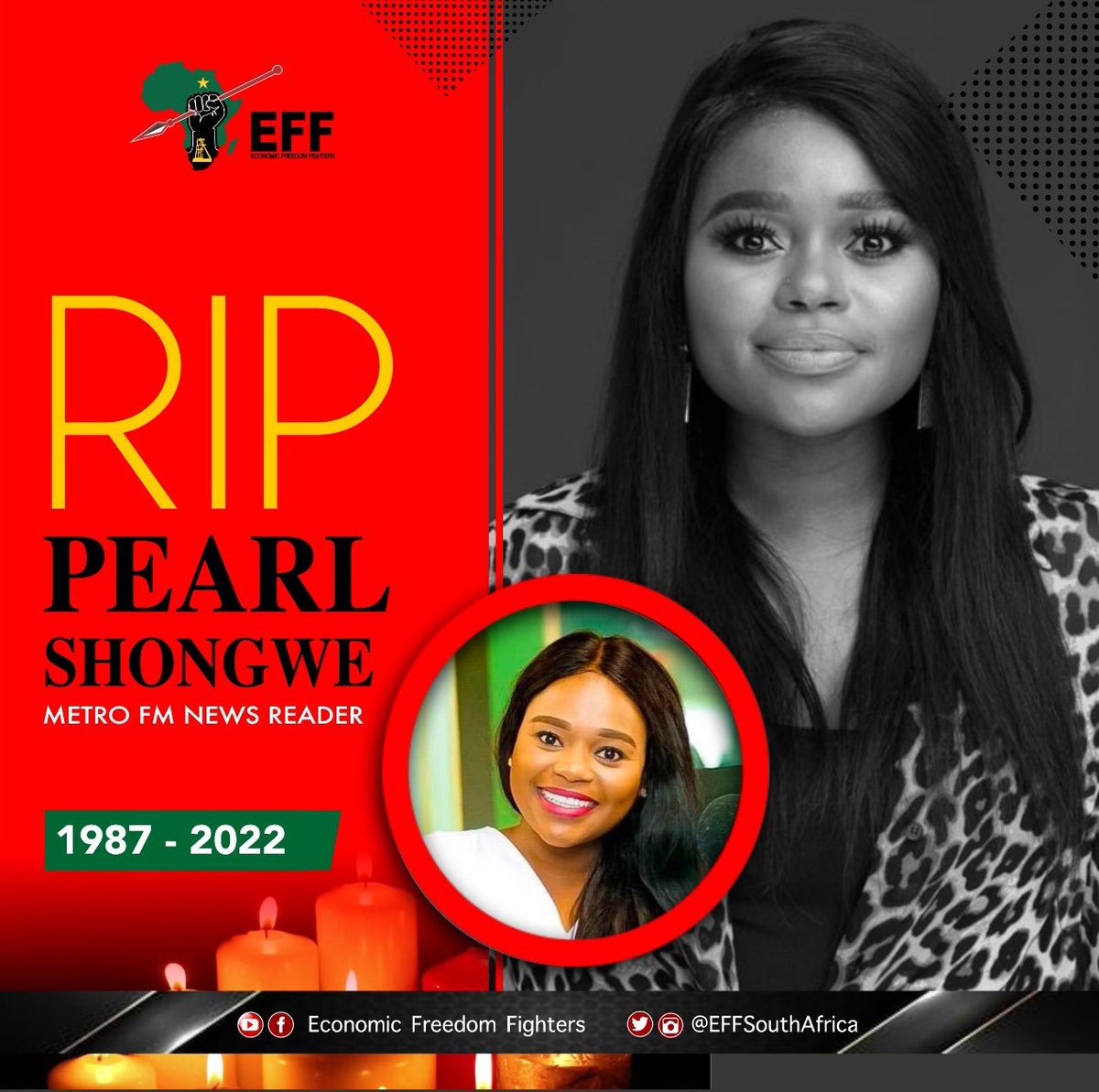 Economic Freedom Fighters On Twitter The Eff Sends Its Condolences To