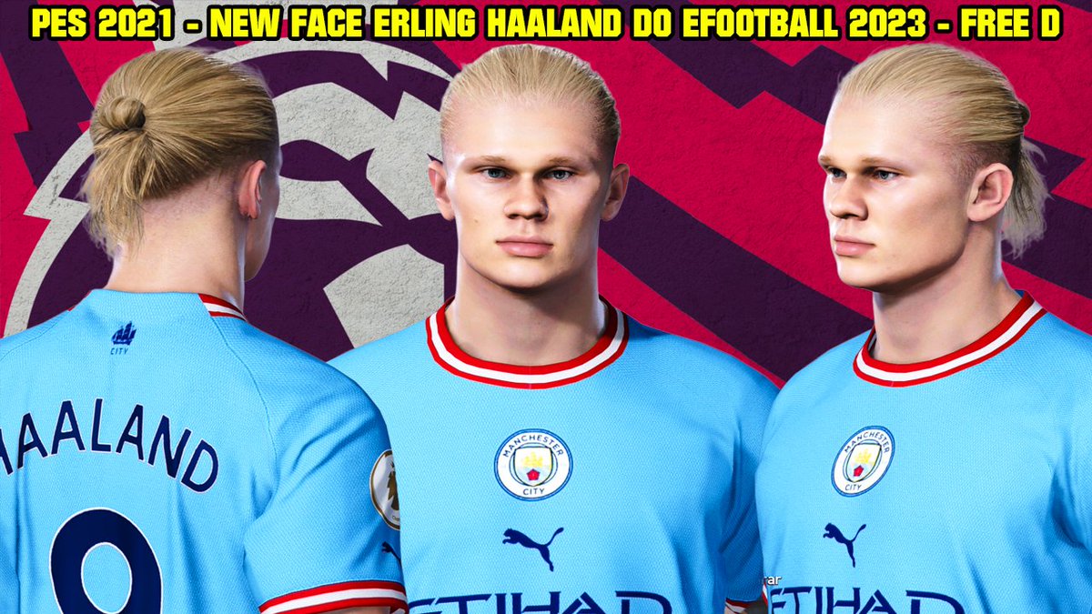 TudodePES on Twitter: "PES 2021 - NEW FACE ERLING HAALAND CONVERT TO EFOOTBALL 2023 By:@ HED ...