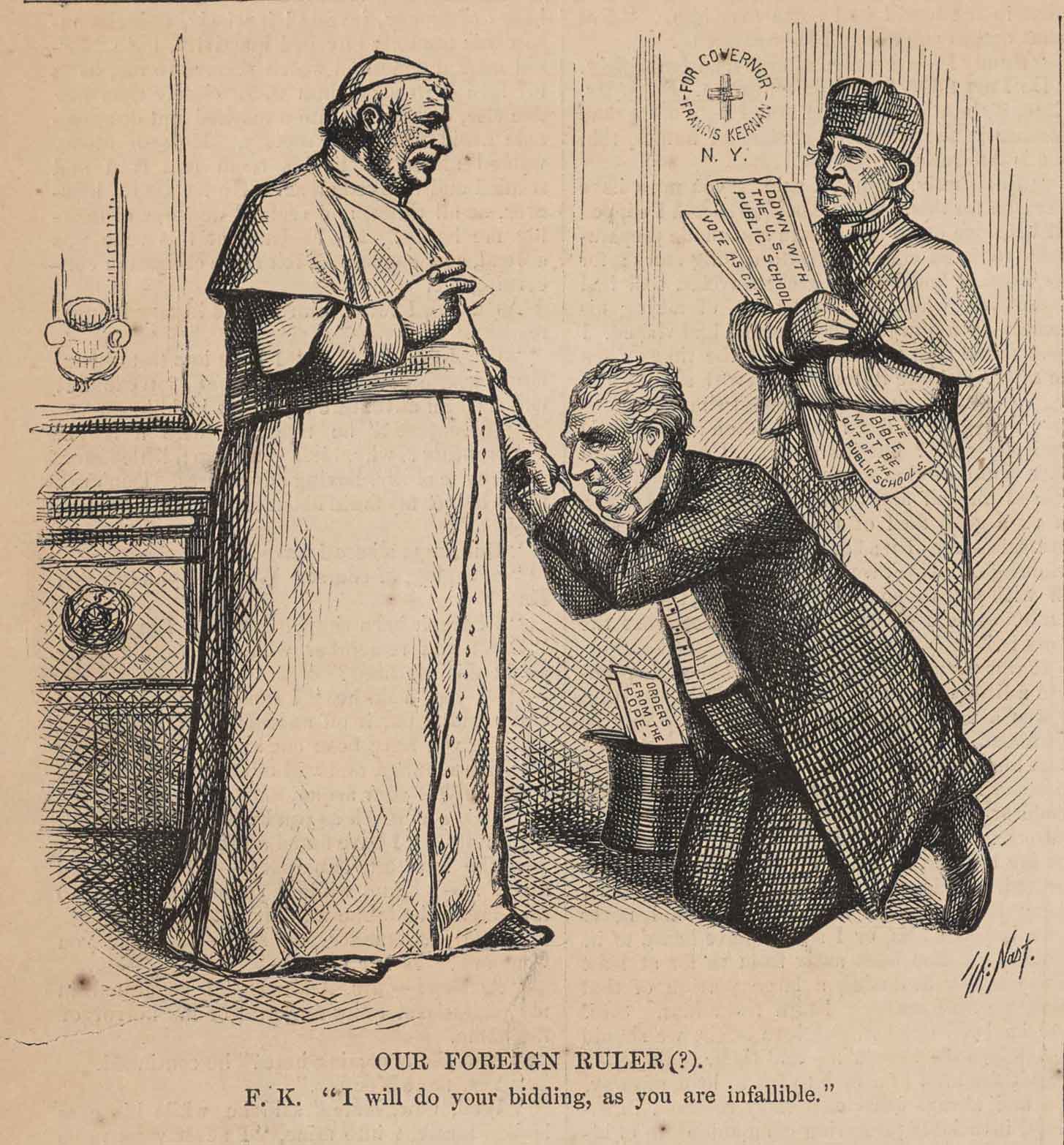 Correct Theocracy Government Cartoon