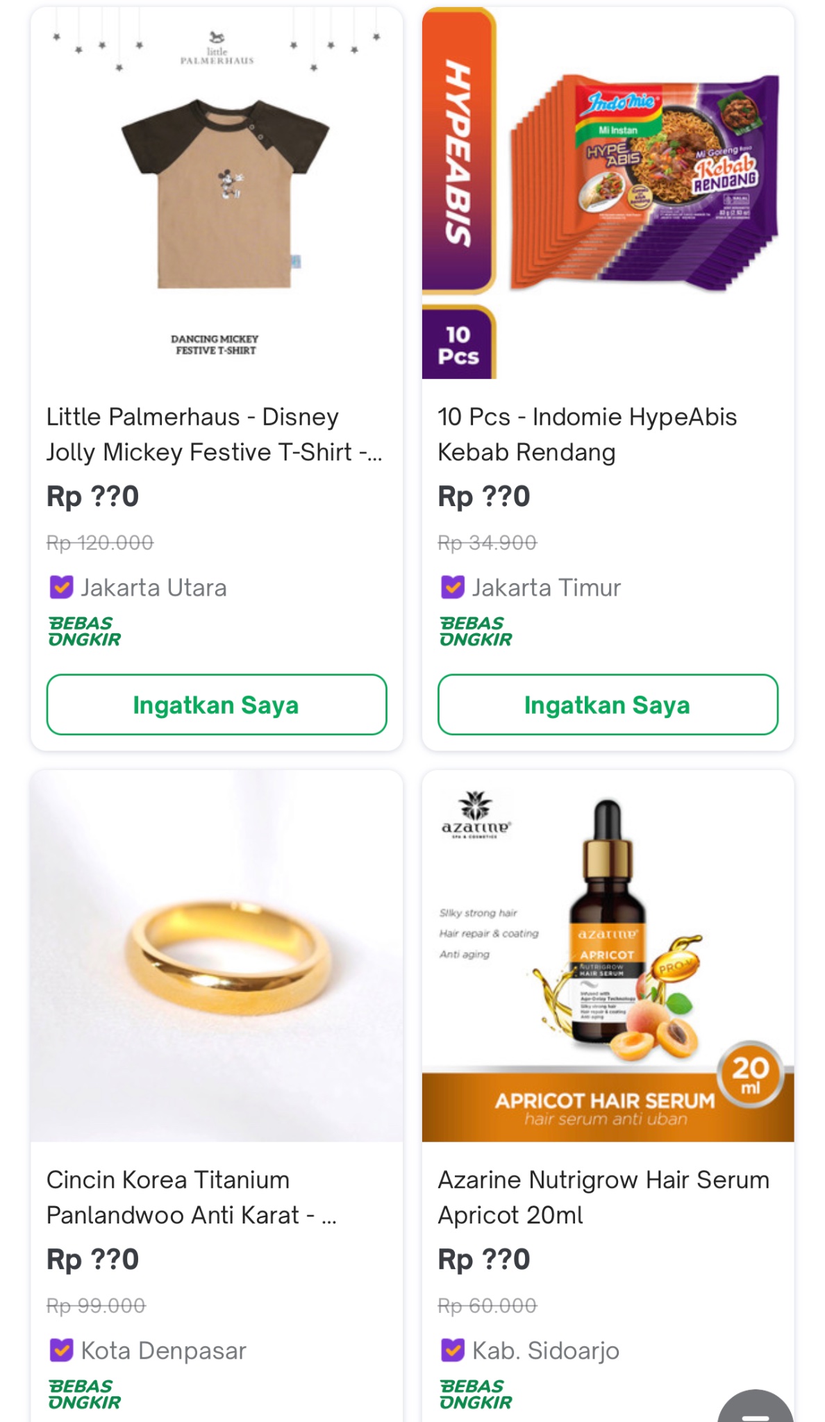 BerburuSale - Base Diskon Kukka on Twitter: "Flash Sale Tokopedia Rp100 ⏰ 08:00 WIB Mascara ...