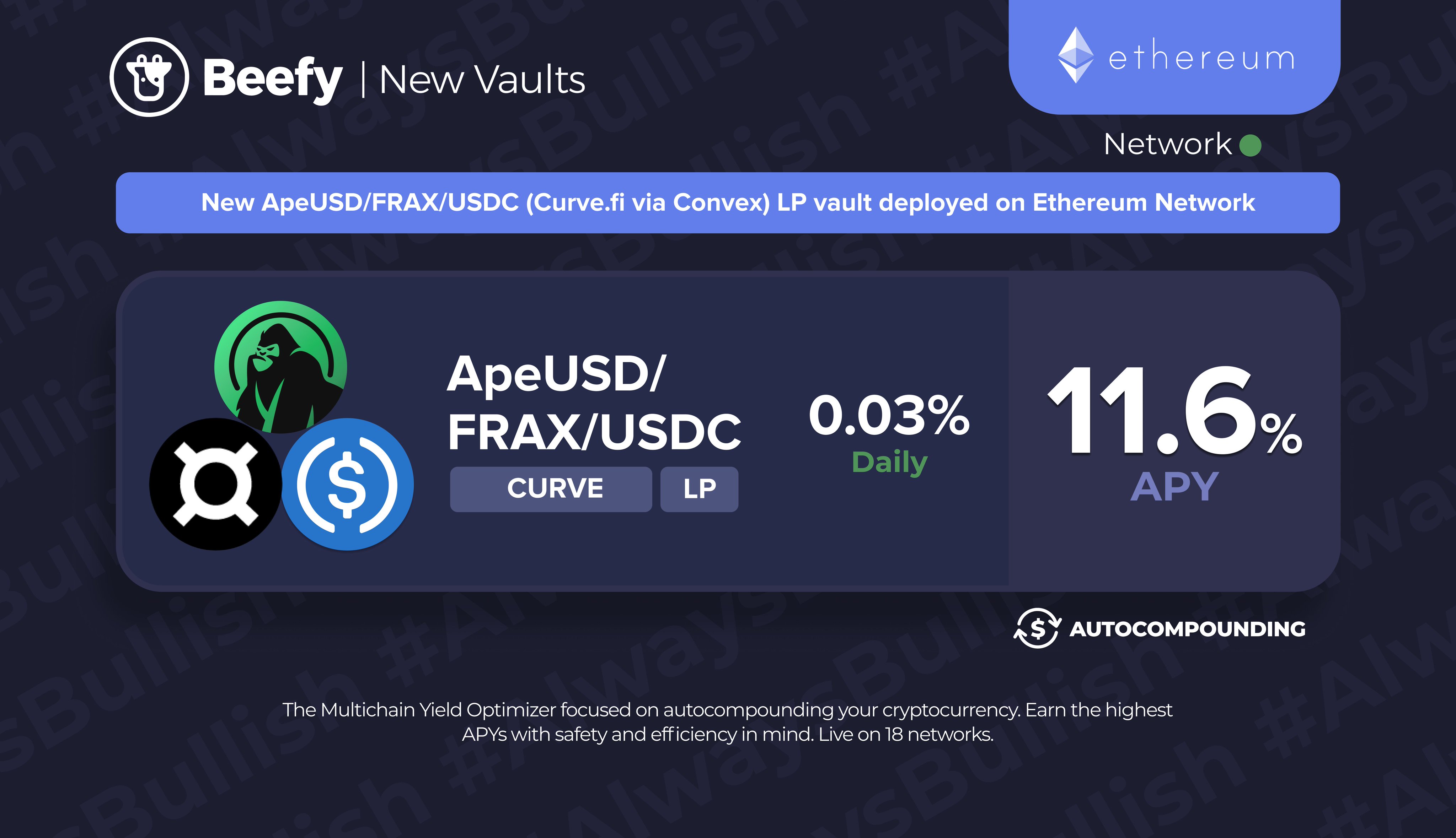 Beefy on Twitter: "All powerful apes can increase their holdings in the Beefy safari with this ...
