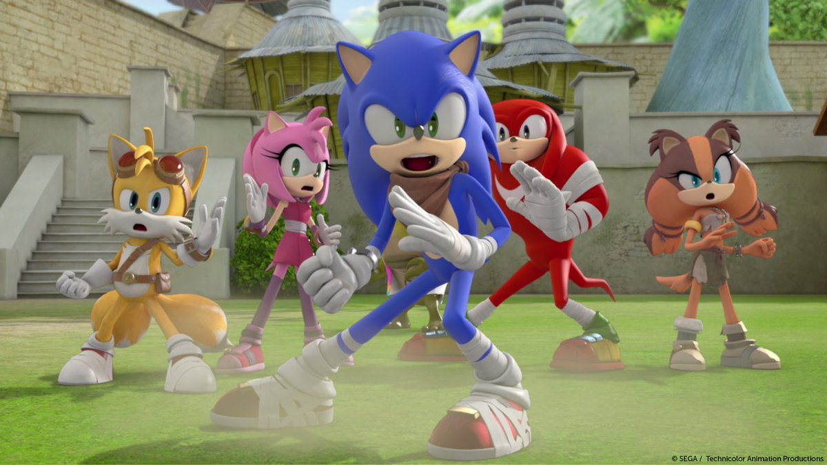 Sonic Boom Cartoon Network Characters