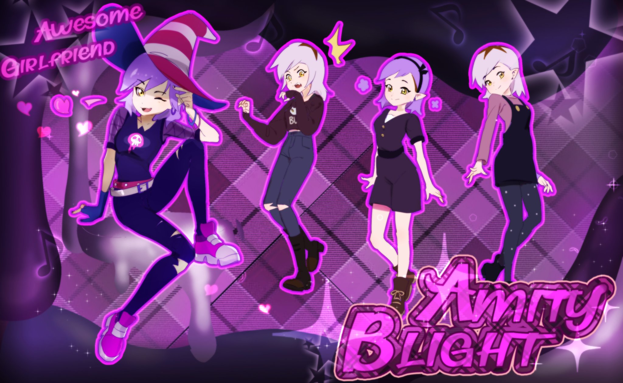 KUMAICE CREAM on Twitter: "草图Amity blight https://t.co/BKkN122w7N" / Twitter