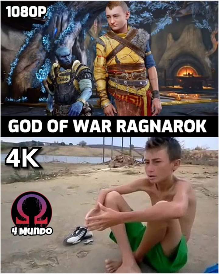 4 Mundo on Twitter: "Boa referência kkkk #GodofWarRagnarok https://t.co ...
