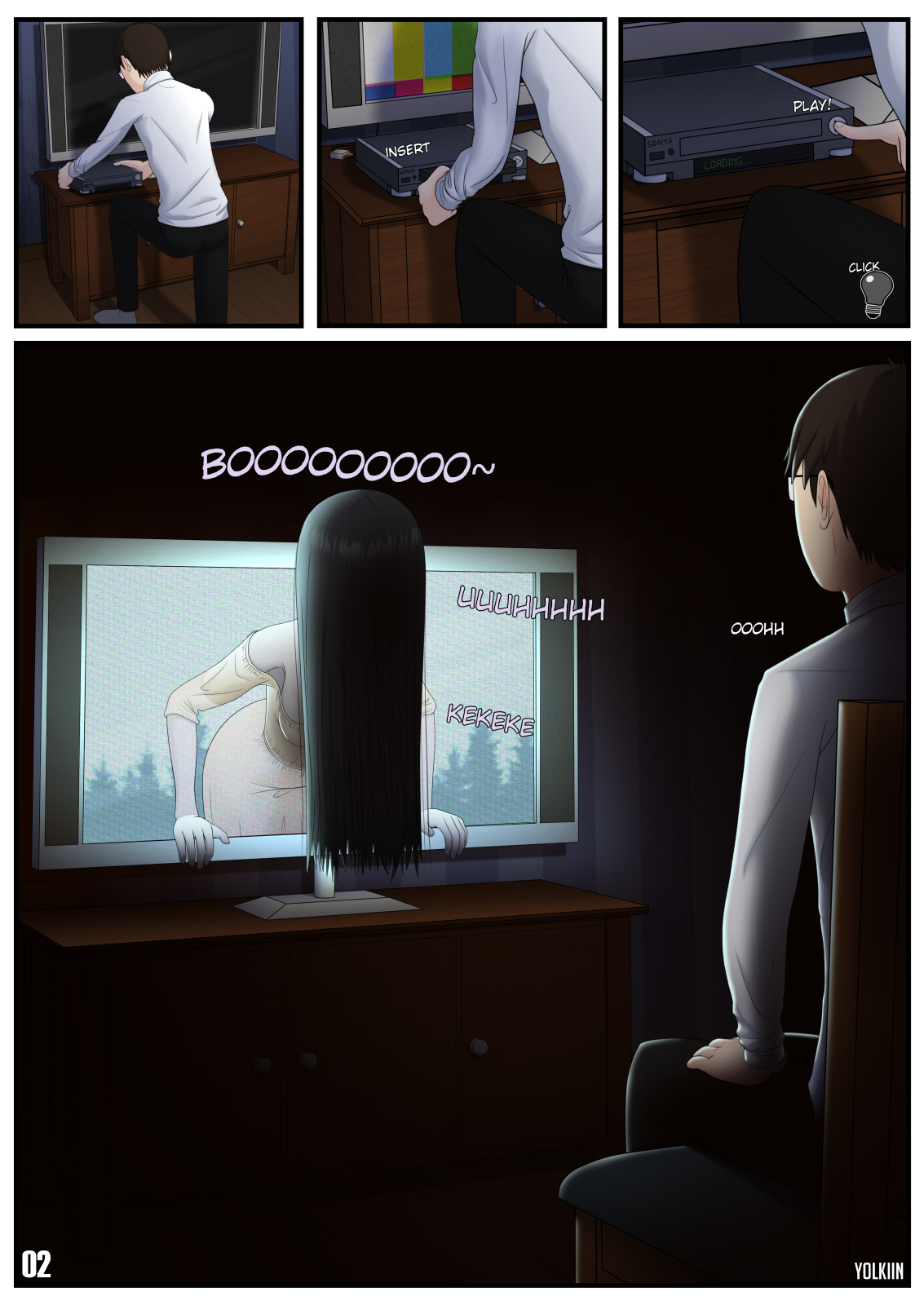 Yolkiin 🌙 on Twitter: "pg 02 - Sadako the Wicked Ghost https://t.co/nGdzd5khrw sopport me! #nsfw ...