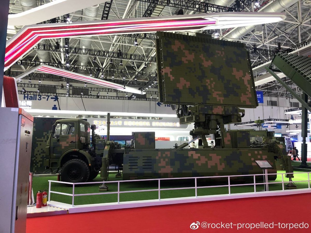 Ezio Mao☢ on Twitter: "中国电子科技集团公司 (CETC) 推出配备 YLC-16 和 SLC-18 AESA 的新型远程防空雷达"