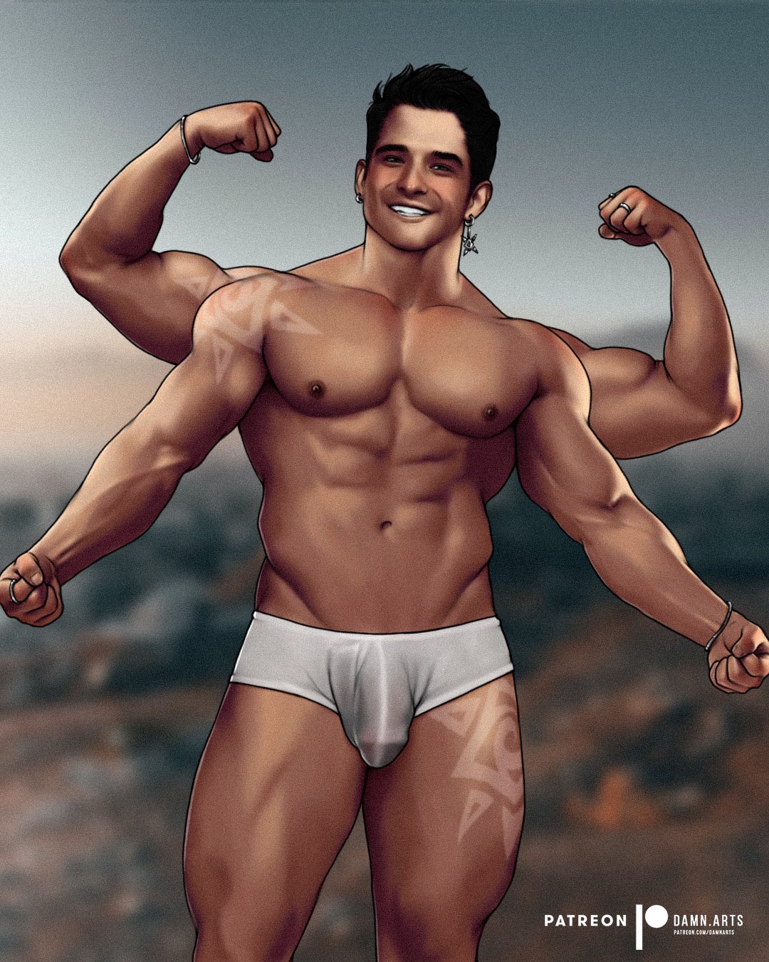 damn🔞arts (15k) (COMMISSIONS CLOSED) on Twitter: "Arashi. God of pleasure #originalcharacter ...