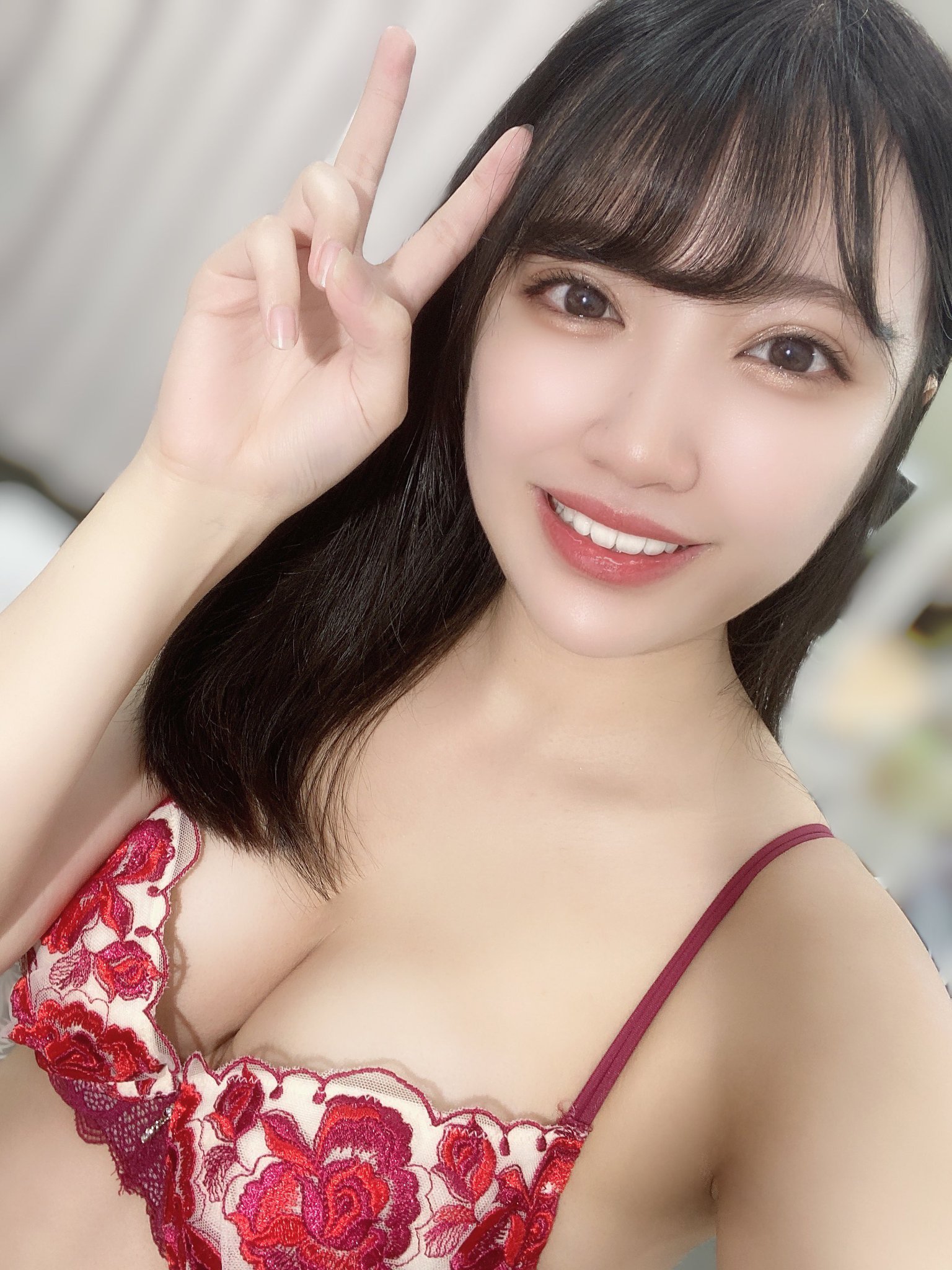 咲 菜月☪1stDVD9/28発売🫧 on Twitter: "おはなつ 今日も一緒にがんばろ～ ️ . #おはようグラビア #グラドル自画撮り部 #おはなつ #ランジェリー https ...