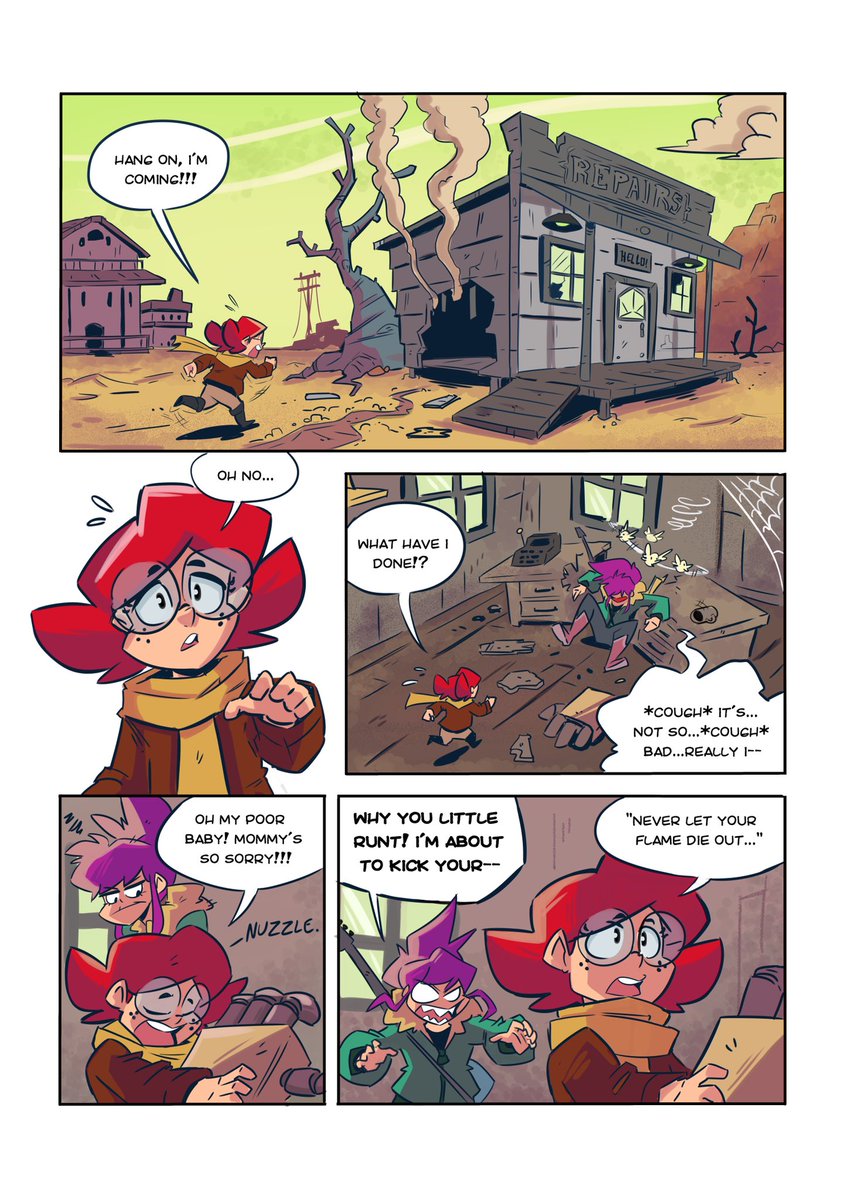 「Chapter 2: Pages 5-8 COLOURED!!! 」Drawberryの漫画