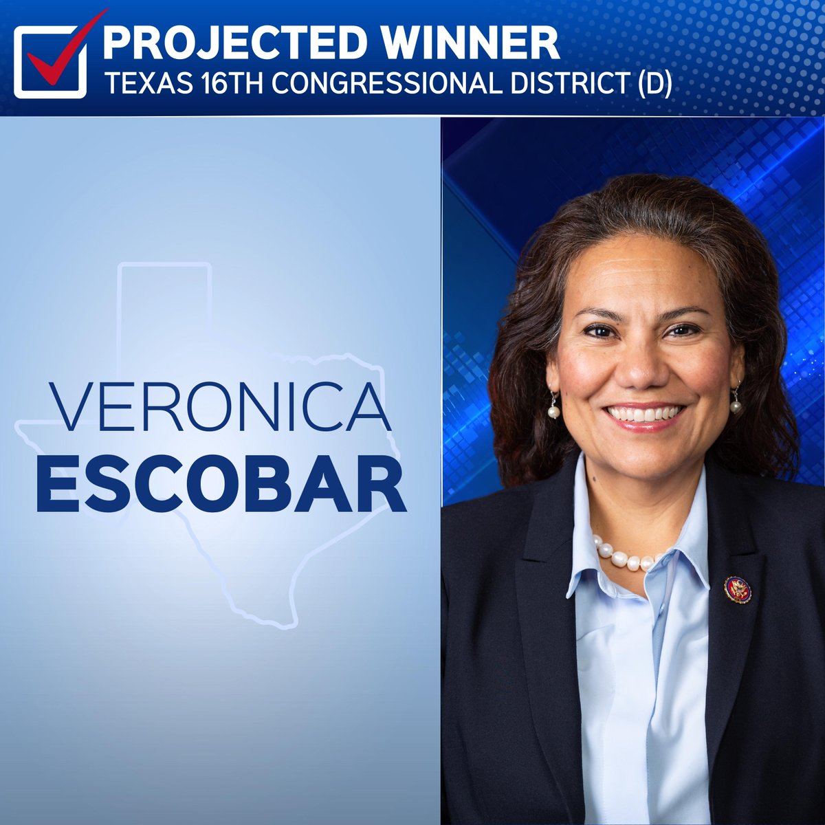 JUST IN: Democrat Veronica Escobar wins reelection to U.S. House in ...