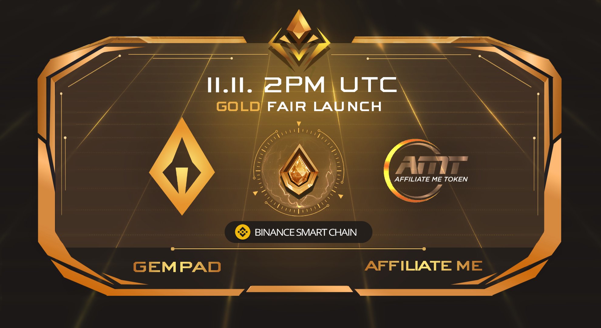 𝗚𝗲𝗺𝗣𝗮𝗱 on Twitter: "💎AFFILIATE ME FAIR LAUNCH ANNOUNCEMENT💎 🟡 GOLD TIER 🟡 We're proud to ...