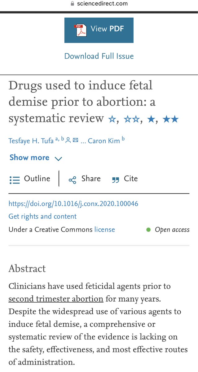 Daniel Gump ☕️ on Twitter: "Feticide is often the step in surgical induced abortions performed ...