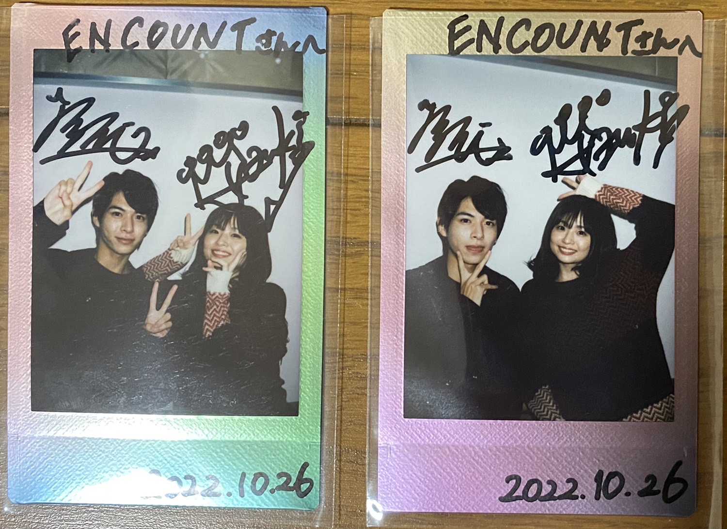 ENCOUNT on Twitter: "【プレゼント企画🎁】 11/11スタート ミュージカル「Shuffle！」W主演🎉 #小宮璃央 さん #西葉瑞希 さんの2Sチェキを2名様にプレゼント ...