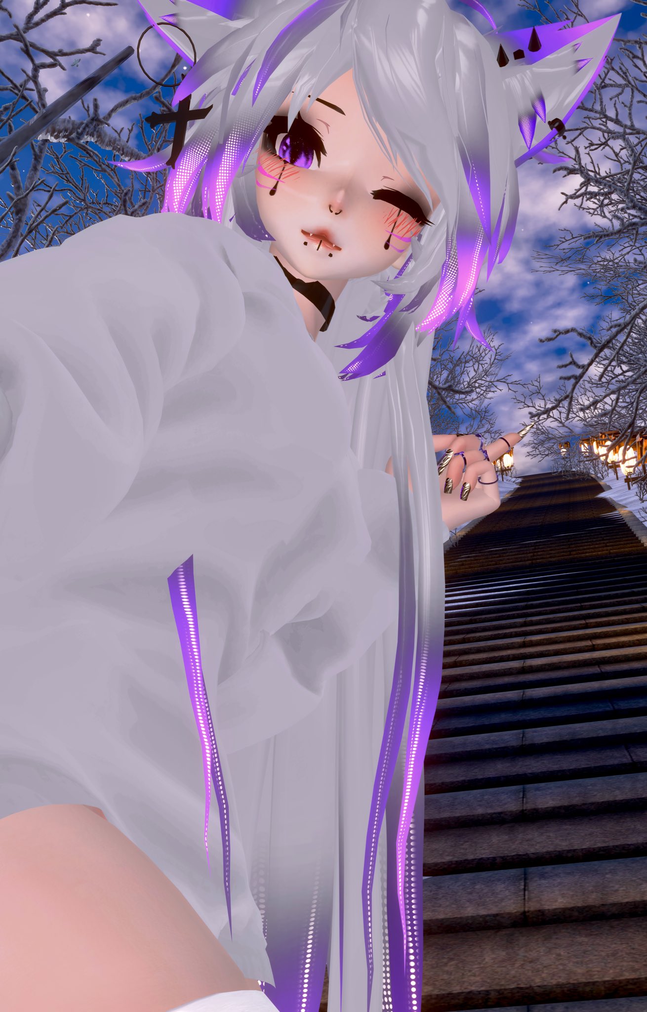 🔞 on Twitter: "@NyaNekoyaki ~awoo~ Can we go here next? Me here there's a lovely hot spring ...