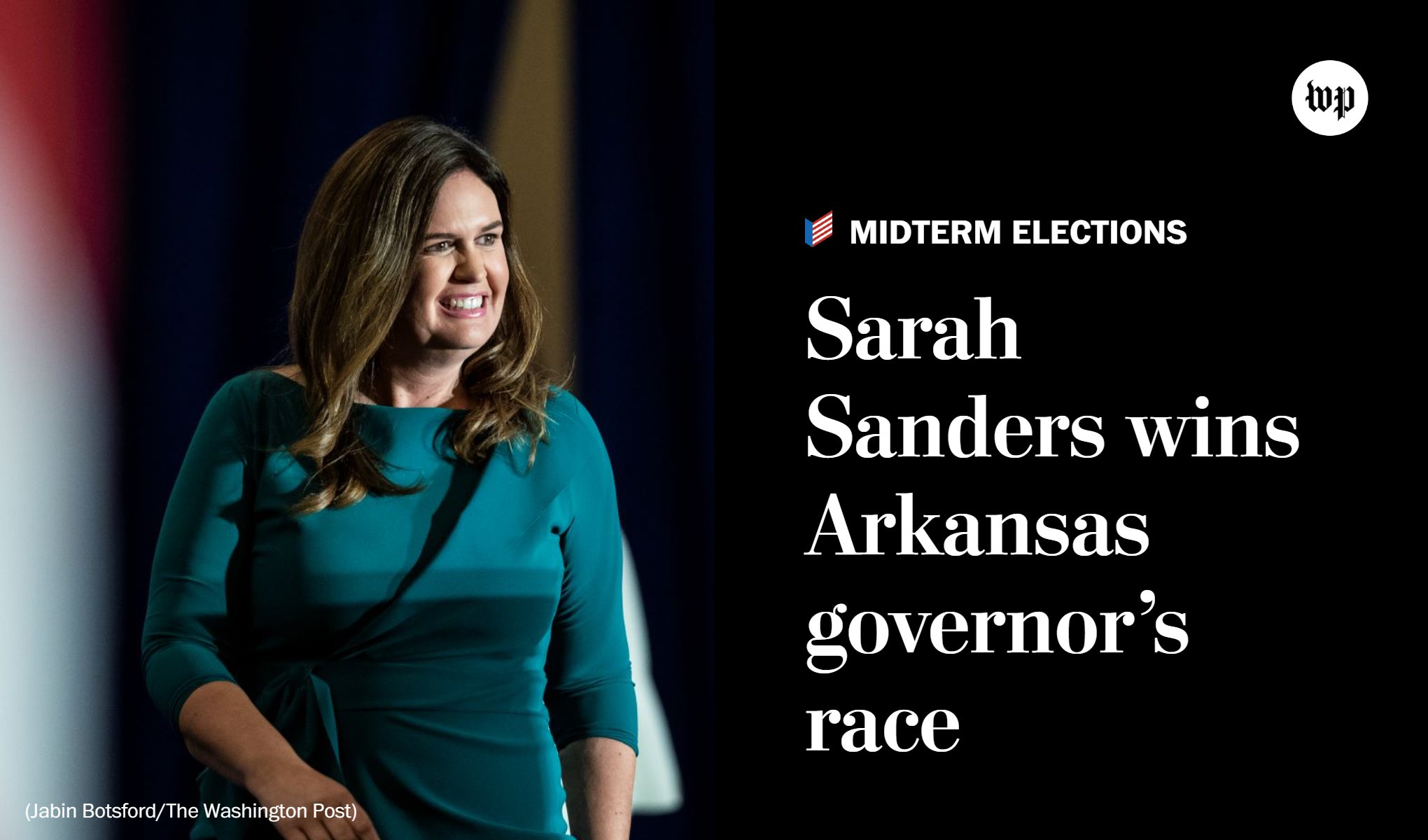 The Washington Post On Twitter Republican Sarah Huckabee Sanders