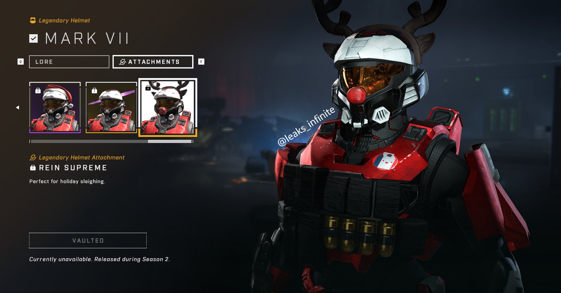 Halo Leaks | Halo Leaks & News on Twitter: "#HaloInfinite Winter Contingency II Cosmetic - Reign ...