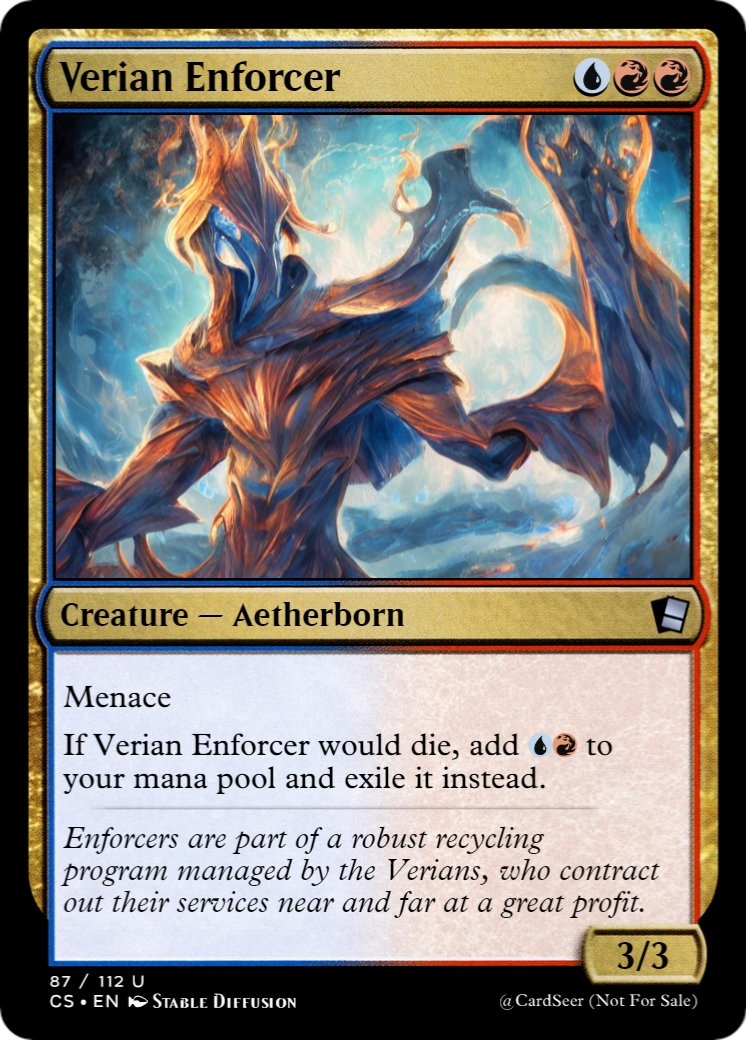 Verian Enforcer : r/custommagic