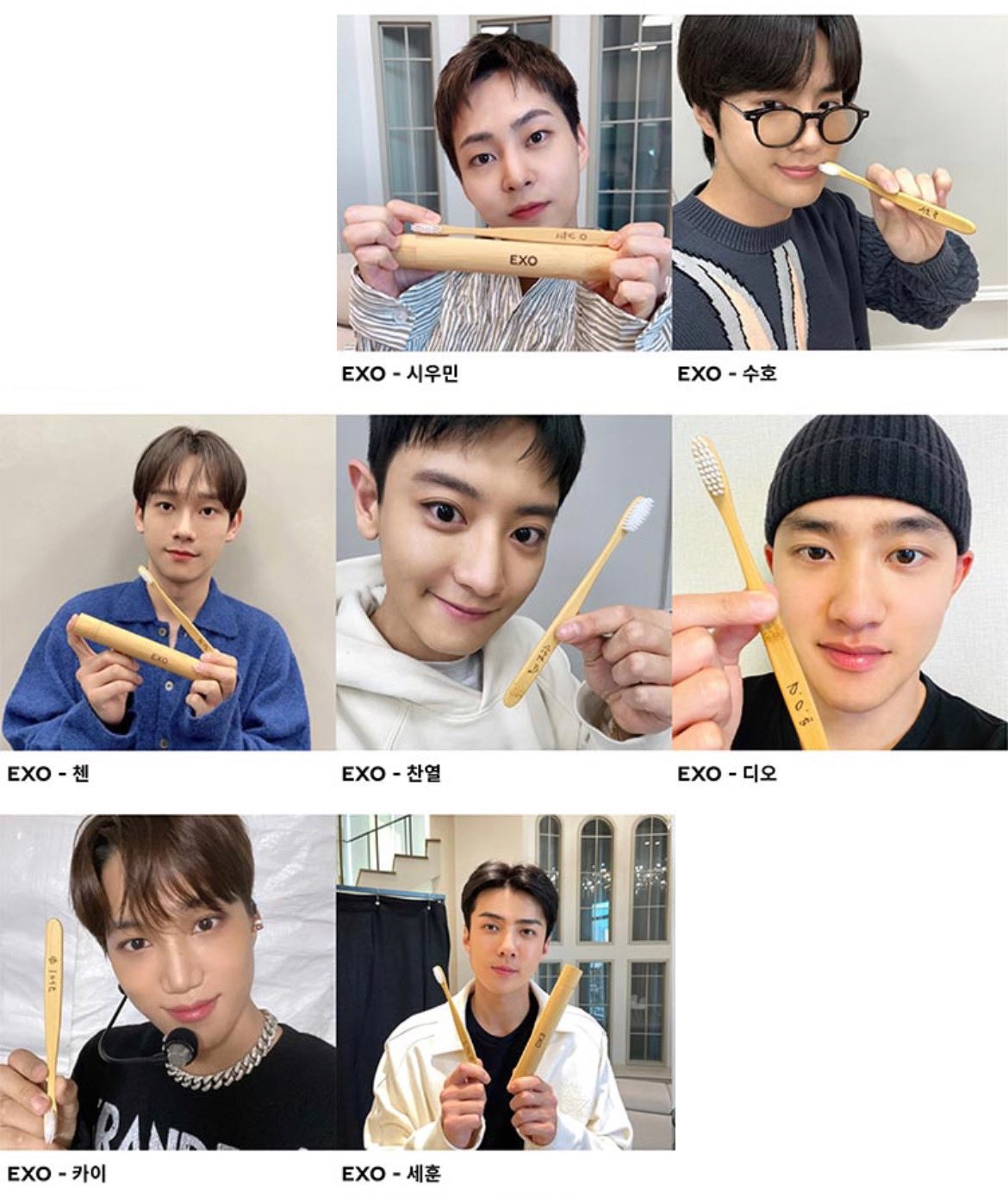 Exo Member Names 2022