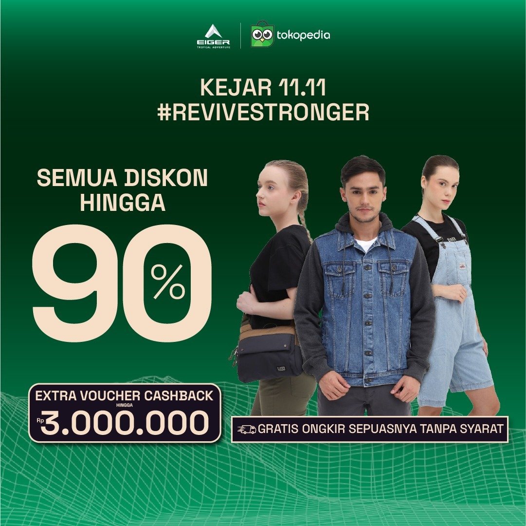 EIGER DISKON! Cek disini untuk info diskon hari ini! #EIGERPROMO ...
