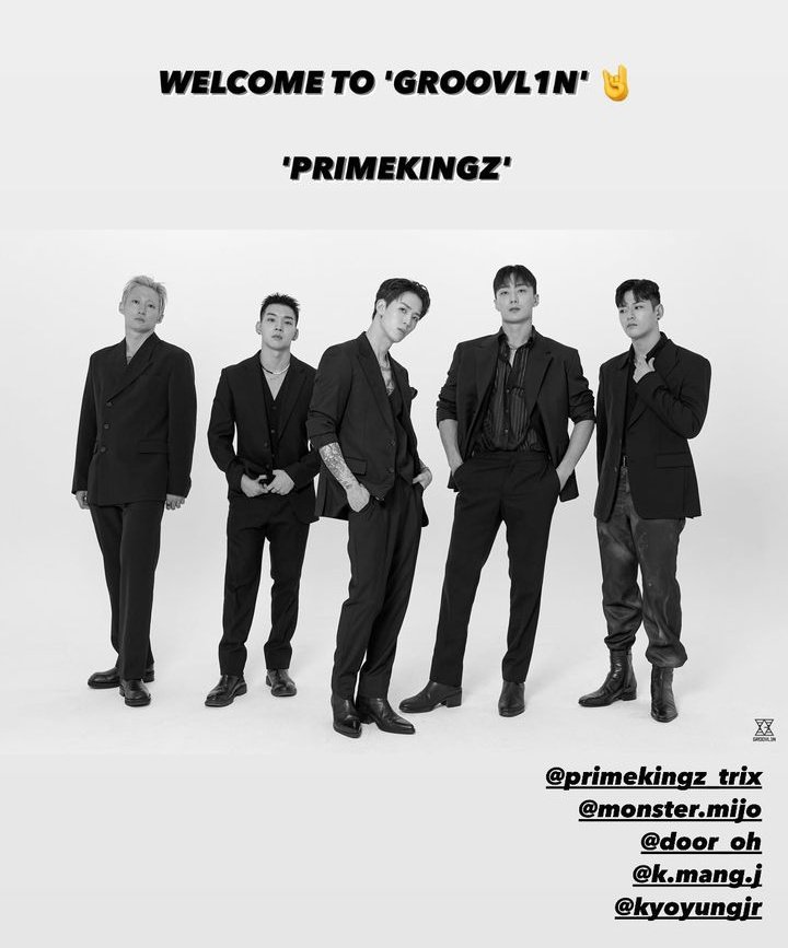 Street Man Fighter | SMF ⁸ on Twitter: "Five of PRIME KINGZ members signs under GROOVL1N. 💙"