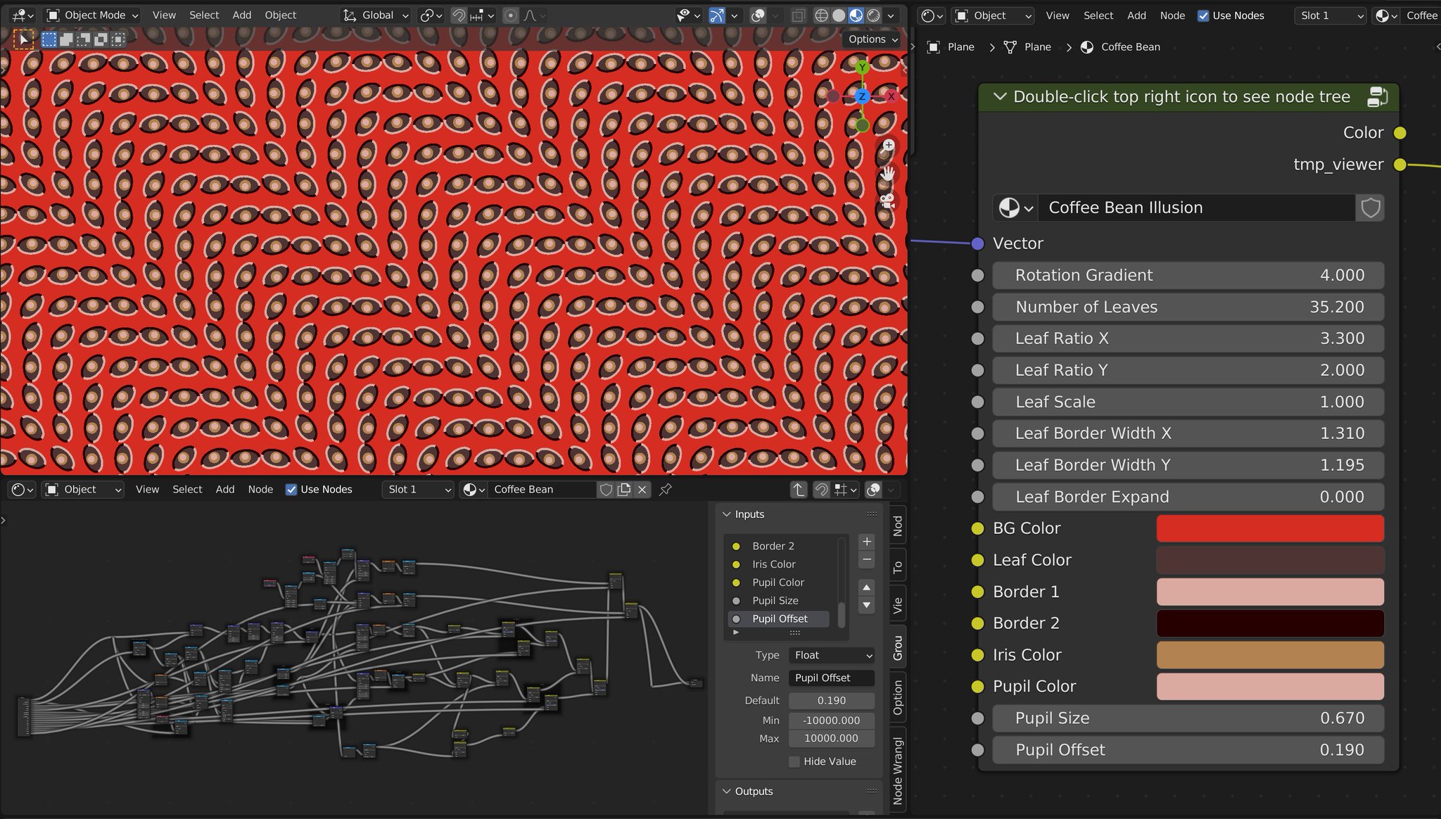 максим баншисюк 2 on Twitter: "trypophobia / clusters / finally came back to this shader and ...