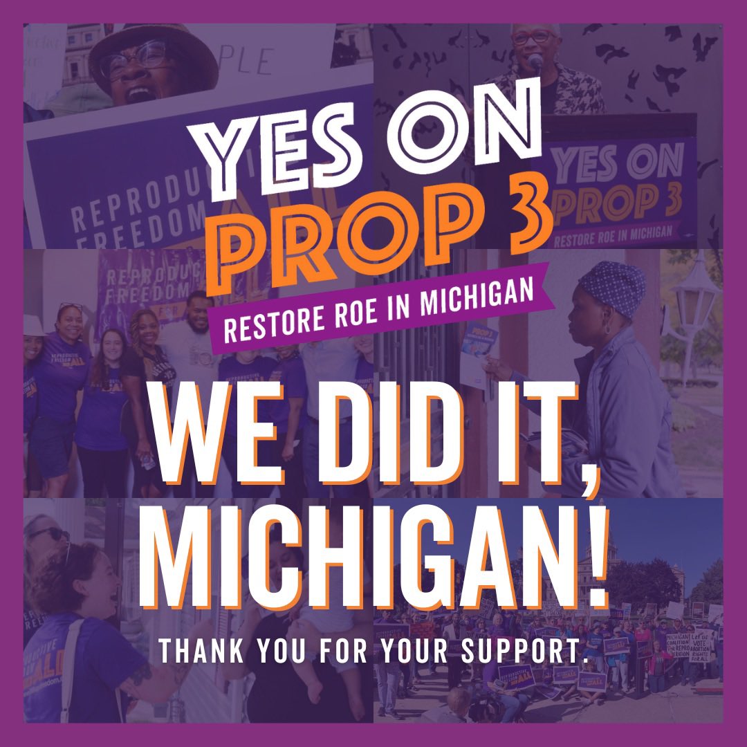 Reproductive Freedom For All On Twitter Michigan We Made It Happen