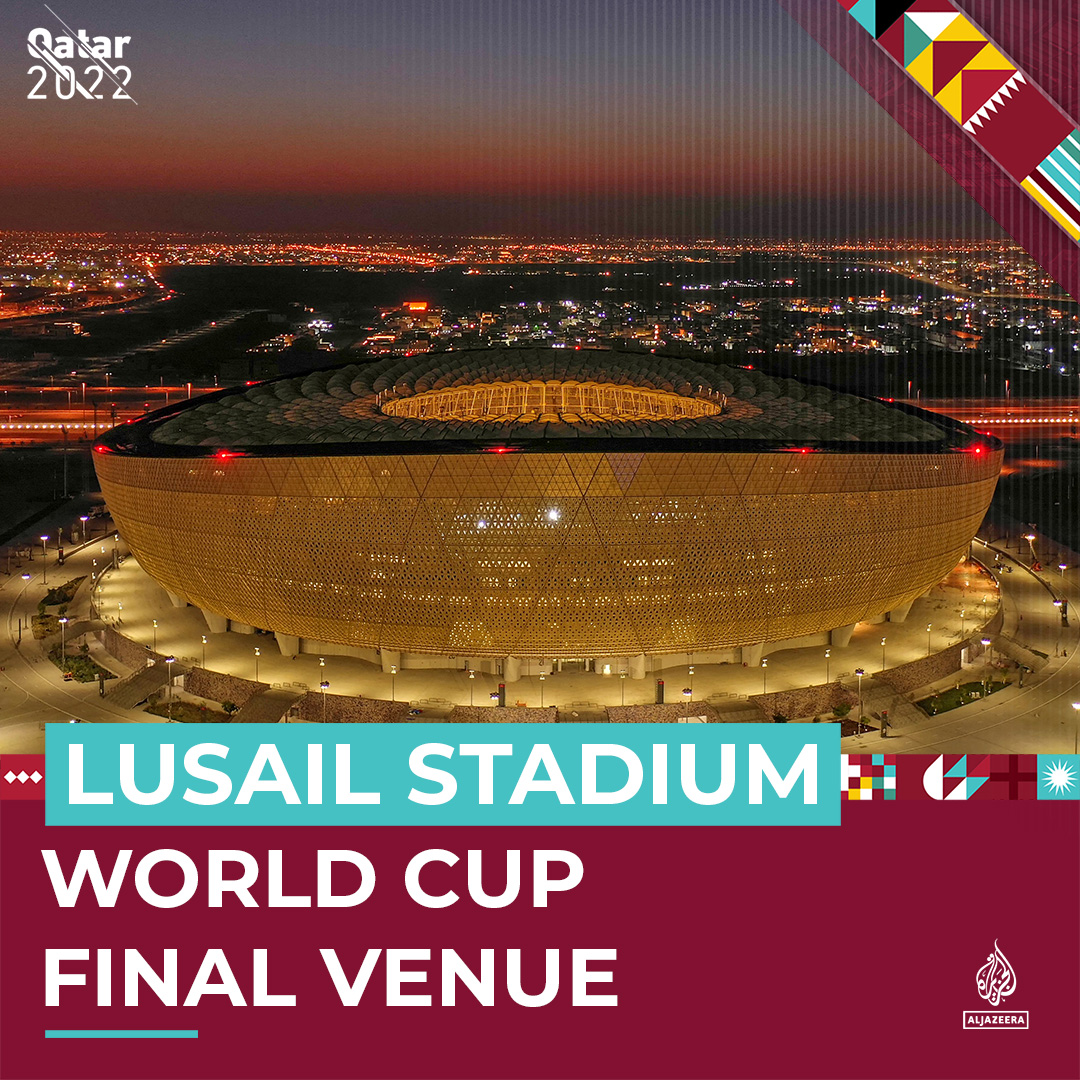 Al Jazeera English on Twitter: "Lusail stadium is the largest Qatar 2022 World Cup venue ...