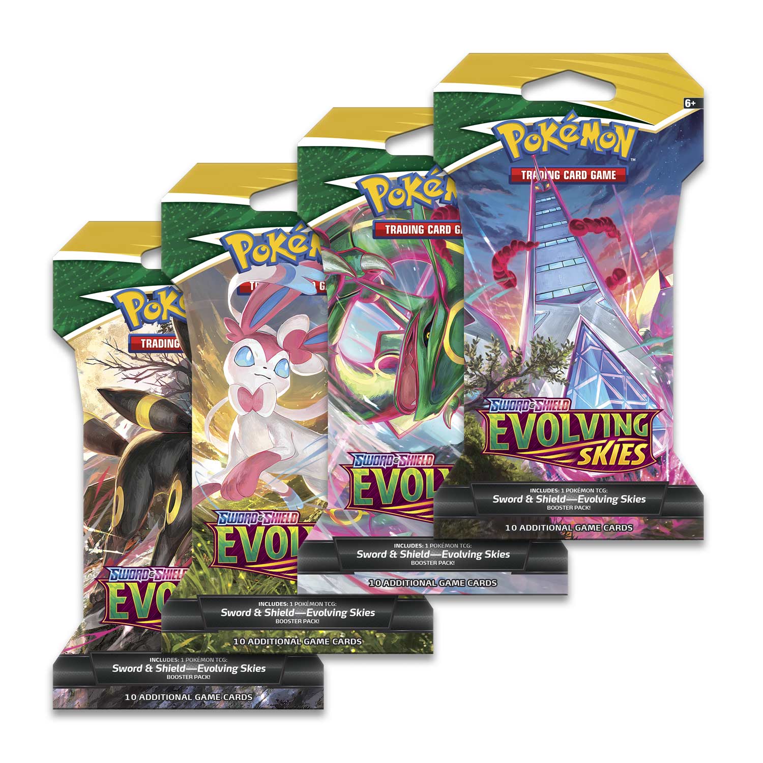 PokemonTCG_Deals on Twitter: "Evolving Skies Sleeved Booster back in stock at GameStop - $3.99 ...