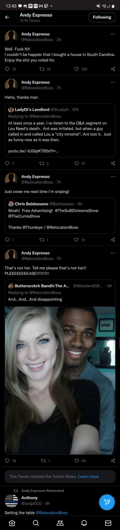 Paulybee On Twitter Scarolinaboss Here Are Your Last Few Posts I Dont See Anything Wrong 5776