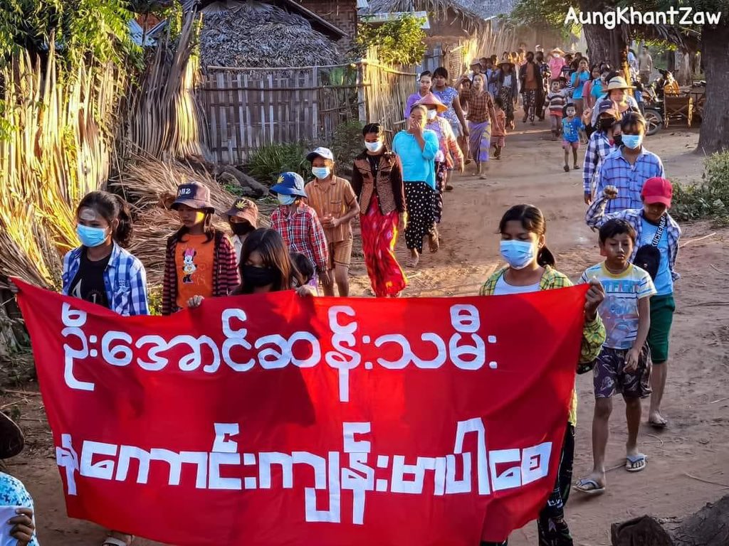 Khit Thit Media On Twitter ချင်းတွင်းမြစ် သပိတ် စစ်ကြောင်း ဖက်ဆစ် စစ