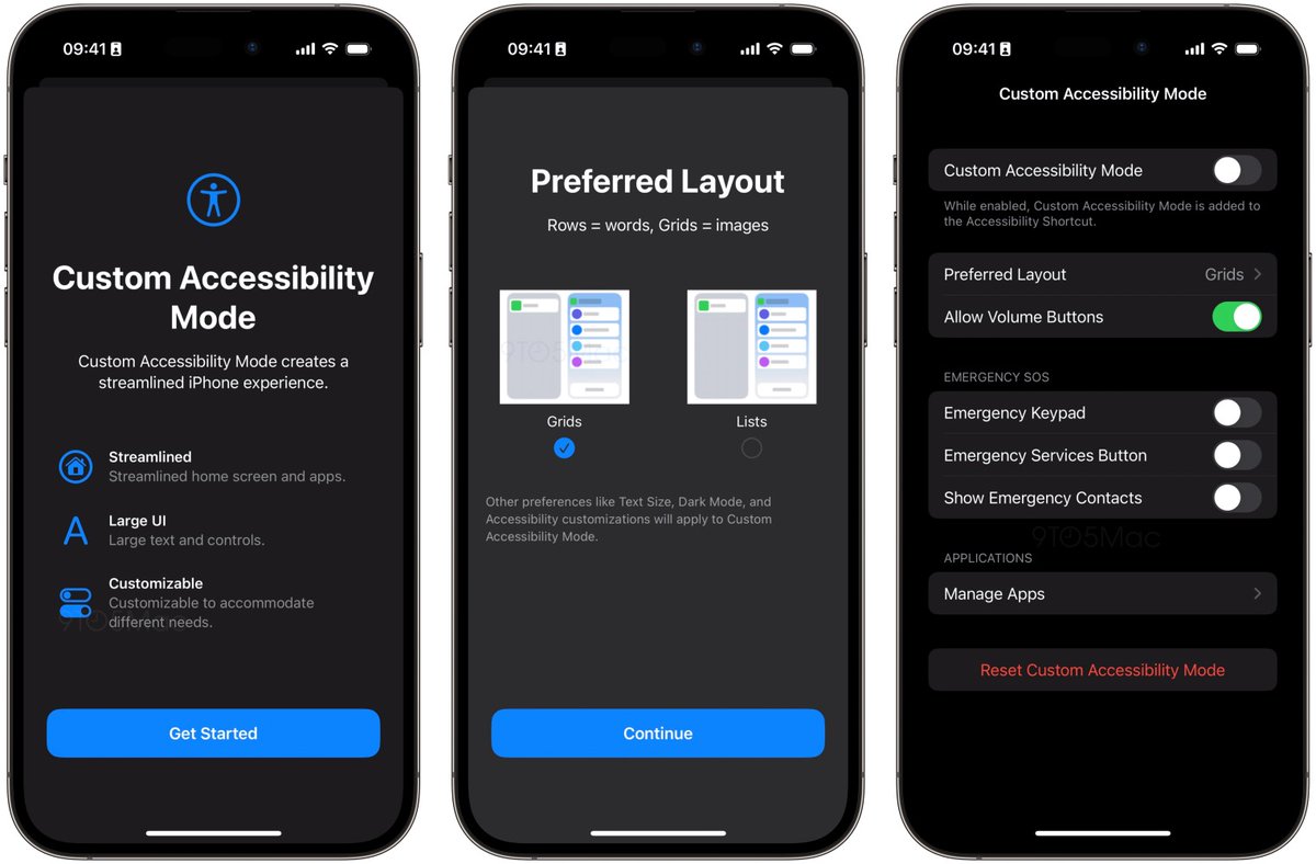 MacRumors.com on Twitter: "References to New ‘Custom Accessibility Mode’ Found in iOS 16.2 Beta ...