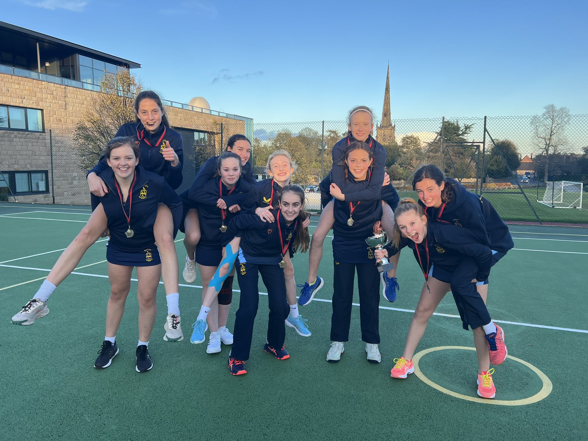 Repton Netball On Twitter Our U14 Girls Are County Champions Winning