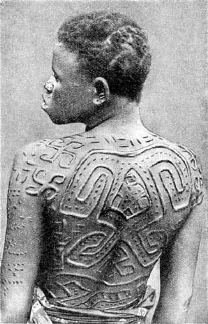 Some of the Scarifications made by our African tribal groups ...