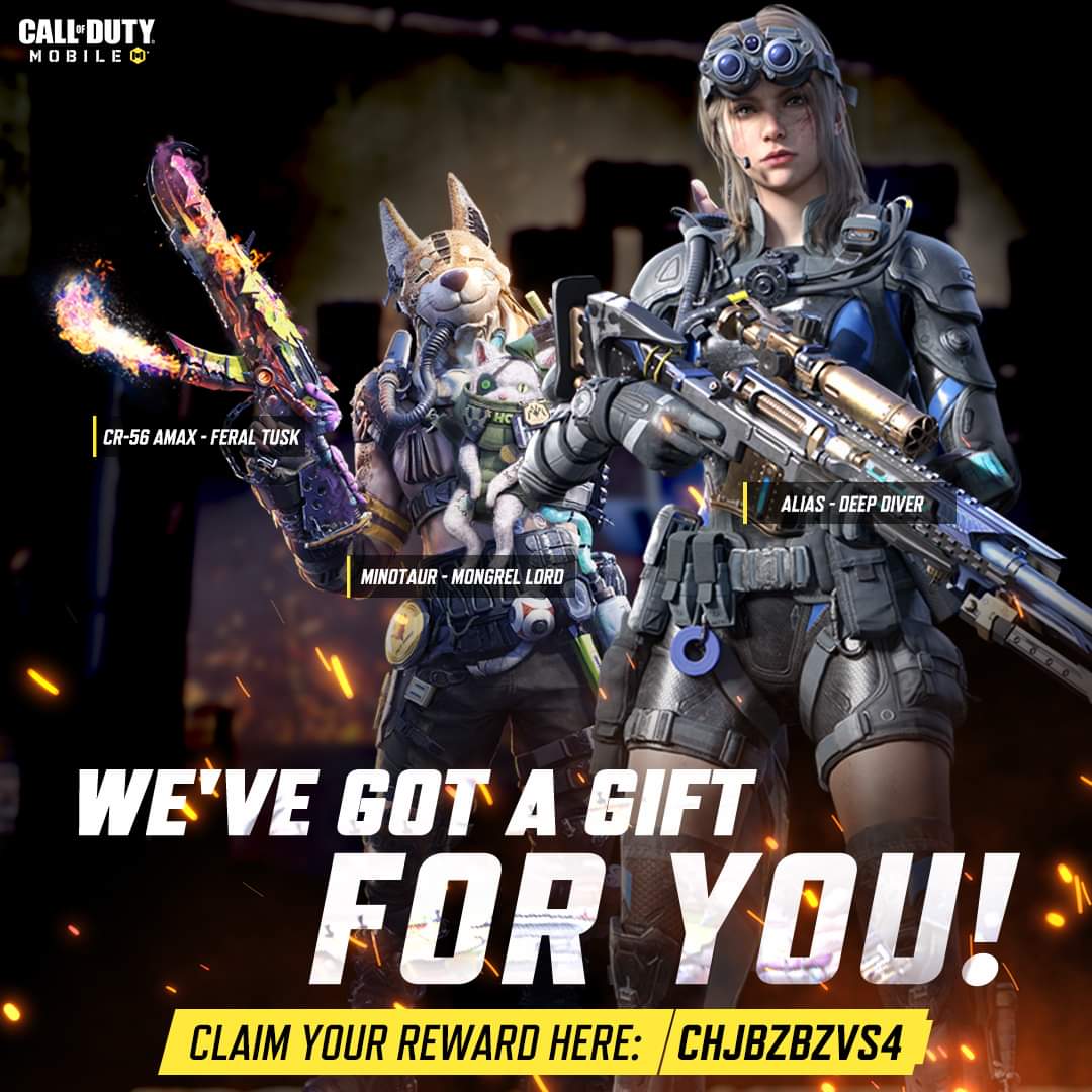 Call Of Duty: Mobile Leaks & News on Twitter: "Another Redeem Code for Garena: CHJBZBZVS4 ...