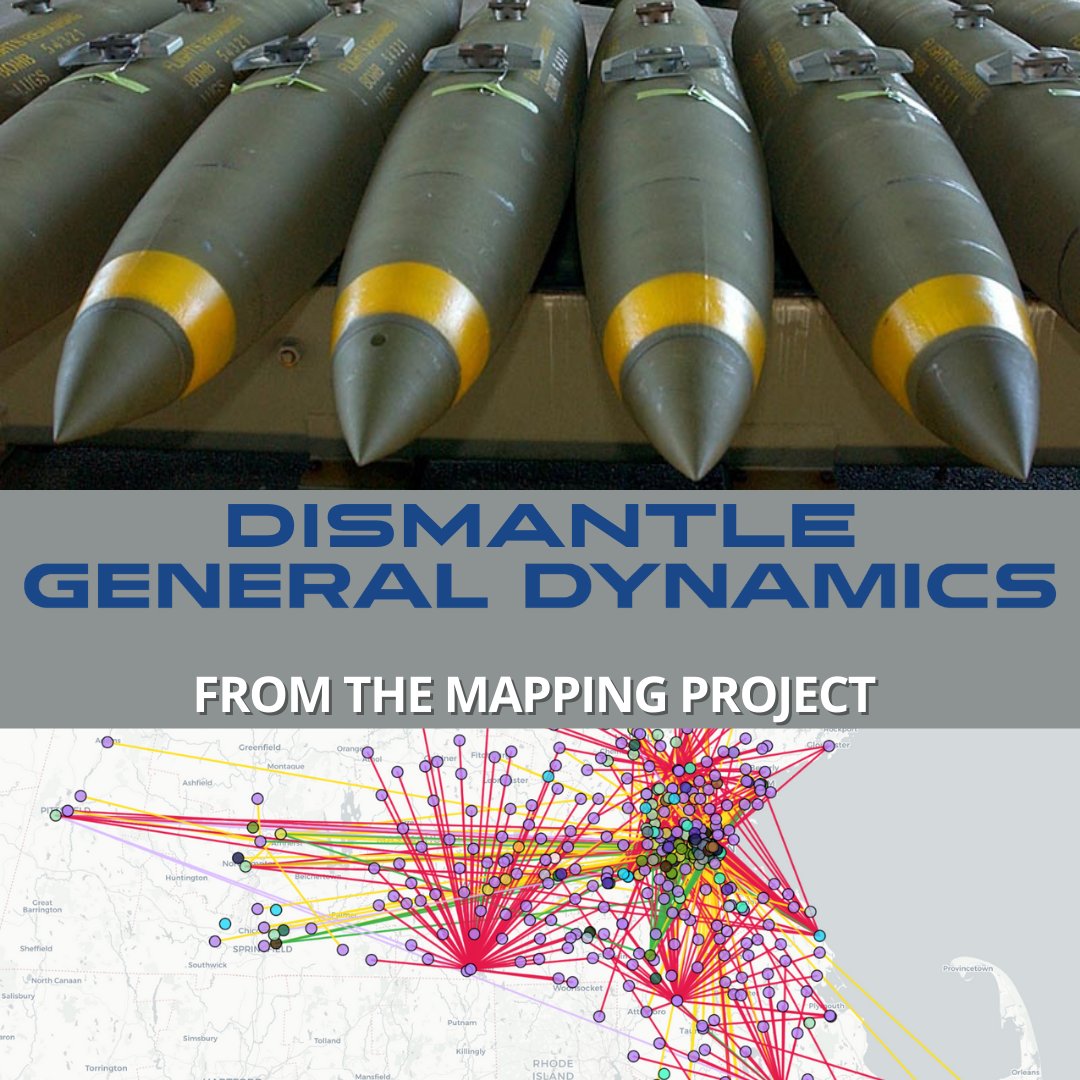 The Mapping Project #ElbitIsGuilty on Twitter: "🧵on weapons developer General Dynamics [1/11]"