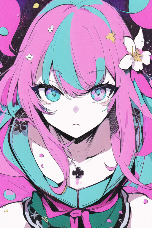 ねこかつ｜ゲーム開発Vtuber on Twitter: "左目の異変 #オリジナル #NovelAI #NovelAIDiffusion #AIイラスト #ねこかつAI #女の子 https ...