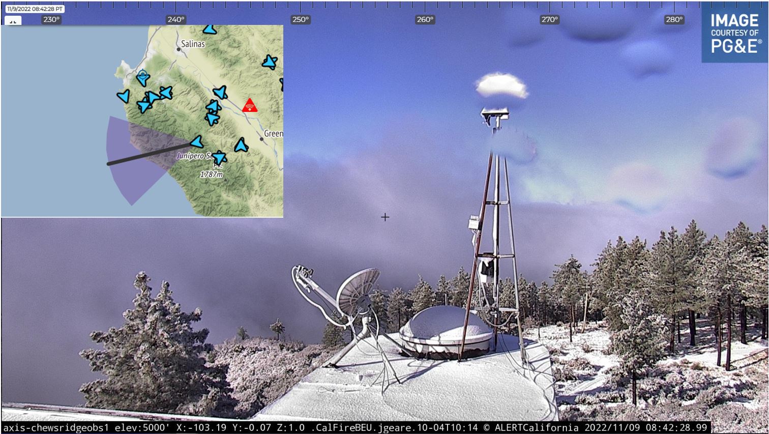 Nws Bay Area π On Twitter A Bit Of Snow On Top Of Chews Ridge Elev
