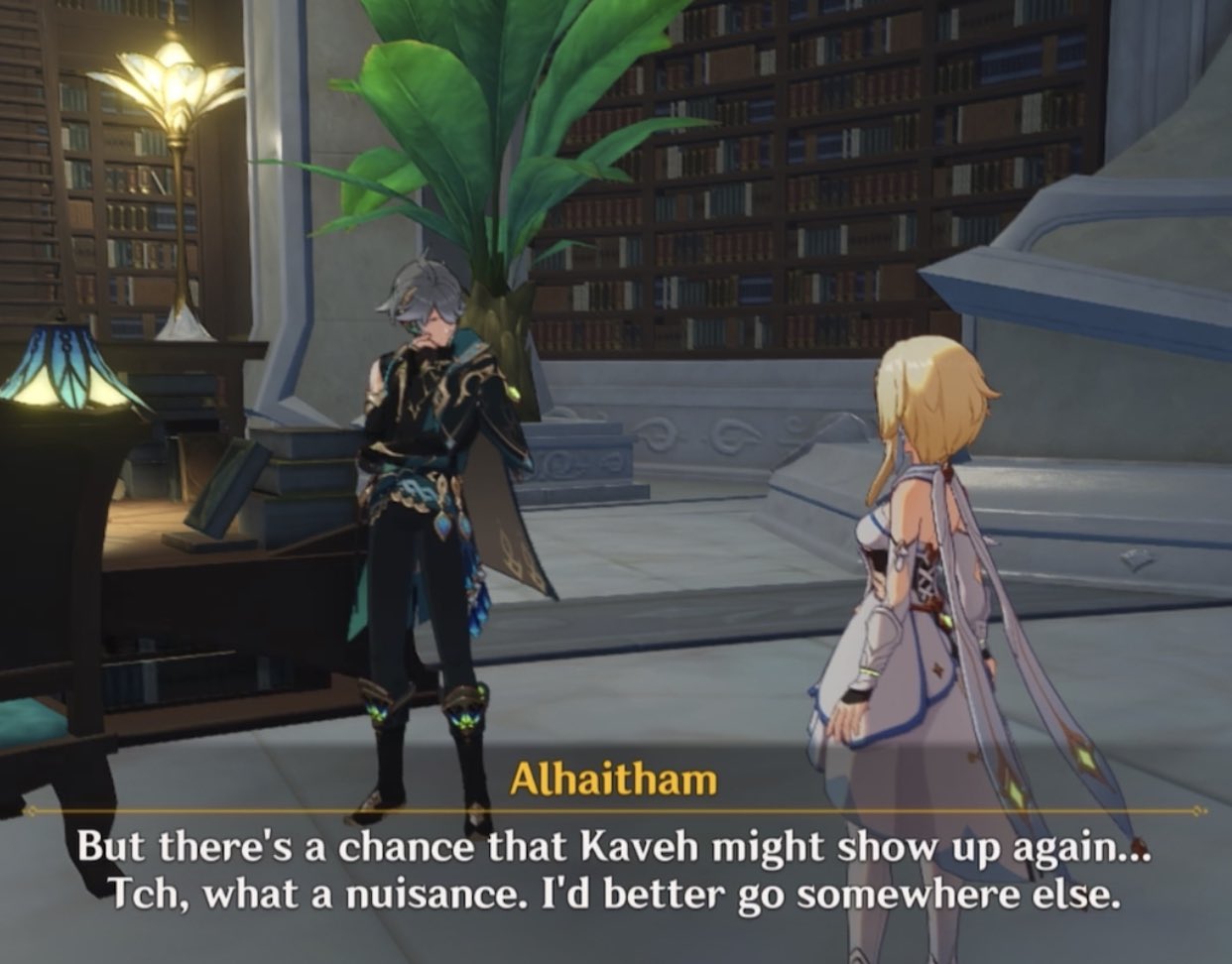 kavetham 🏛️🌱 on Twitter: "// story spoilers alhaitham: i’m going to leave so i don’t have to see ...