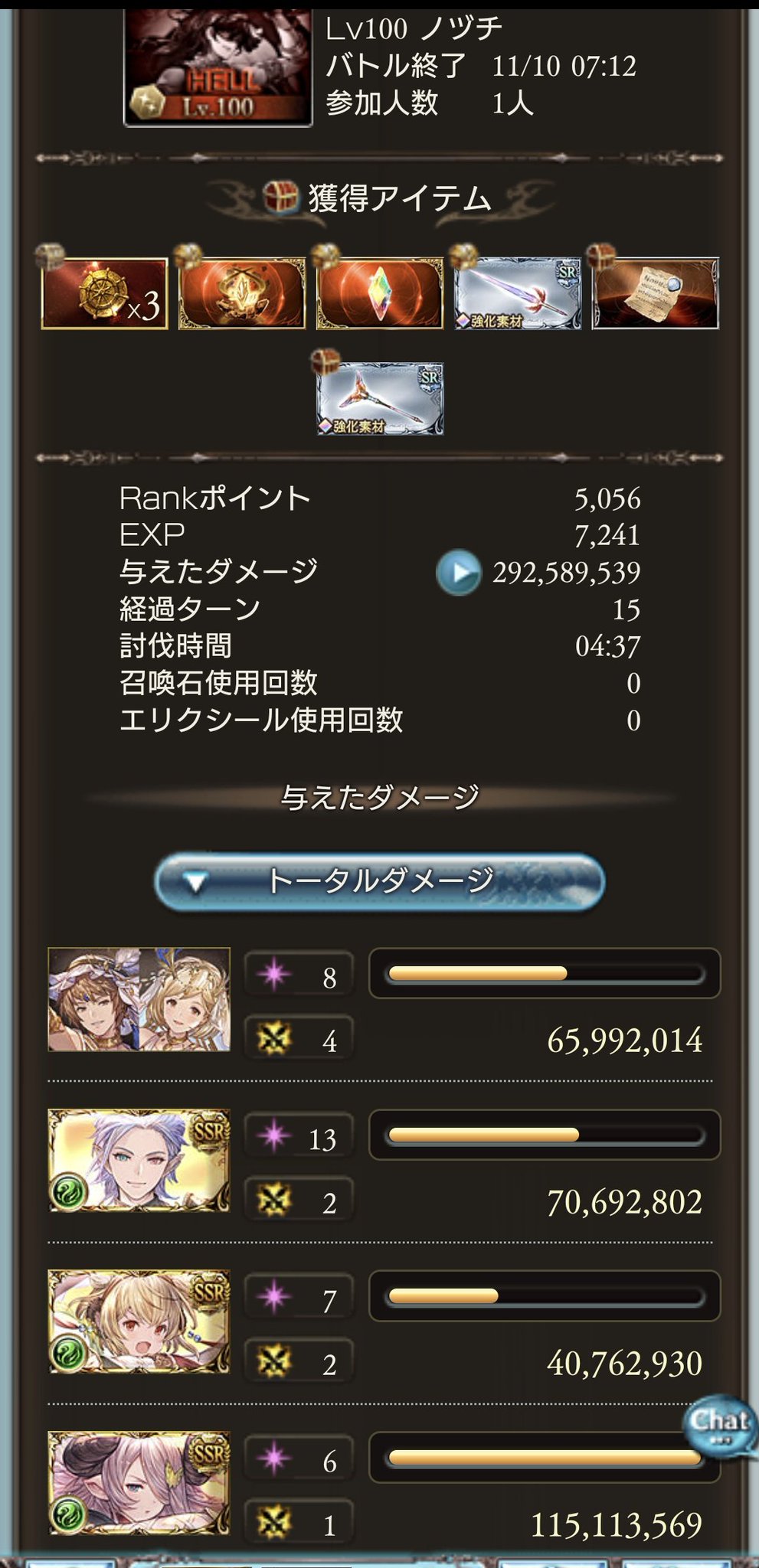 モクマ on Twitter: "100hellフルオート5分切れたけど150は厳しそうだなぁこの編成。 終盤にゴリっとHP減ってるけど何されてるんだ…。 https://t.co ...