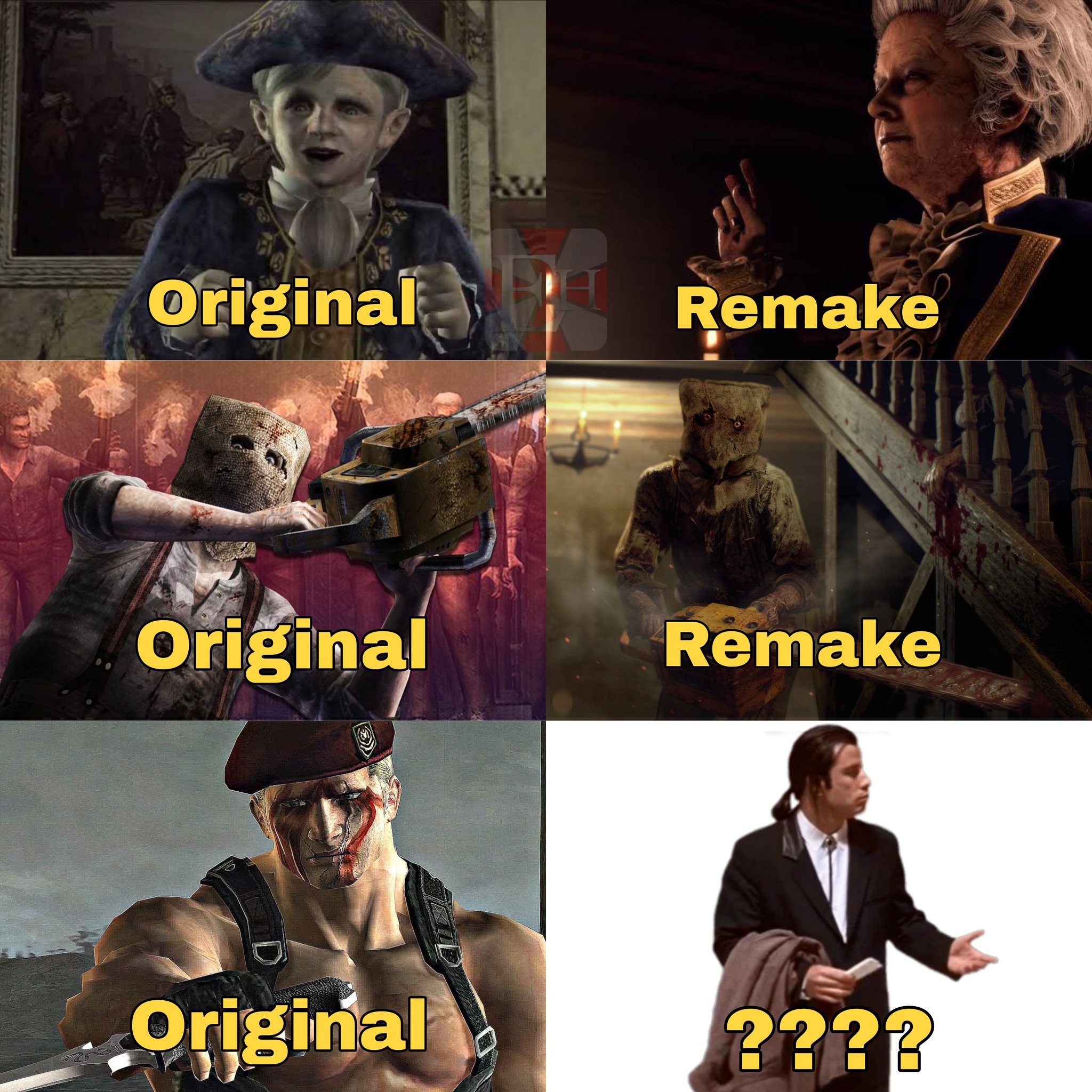 EvilHazard on Twitter: "Cadê o Krauser no RE4 Remake, Capcom? 🤔😅😂 #ResidentEvil https://t.co ...