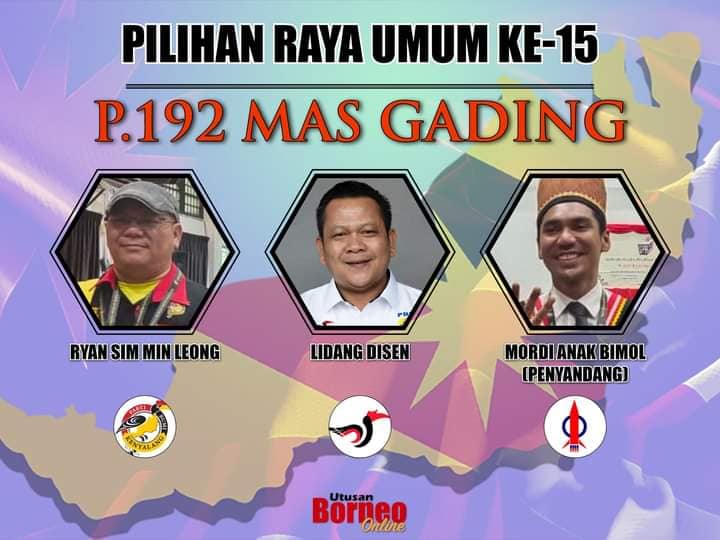 Datuk Jahat Hensem on Twitter: "Calon-Calon Bertanding 1. P192 MAS GADING Pemilih Berdaftar ...