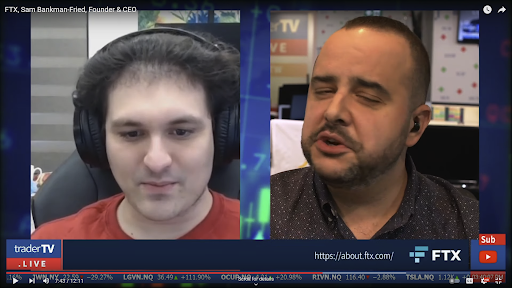 tradertvshawn on Twitter: "we had @SBF_FTX on our show on Nov. 24 2021, almost a year ago, he ...