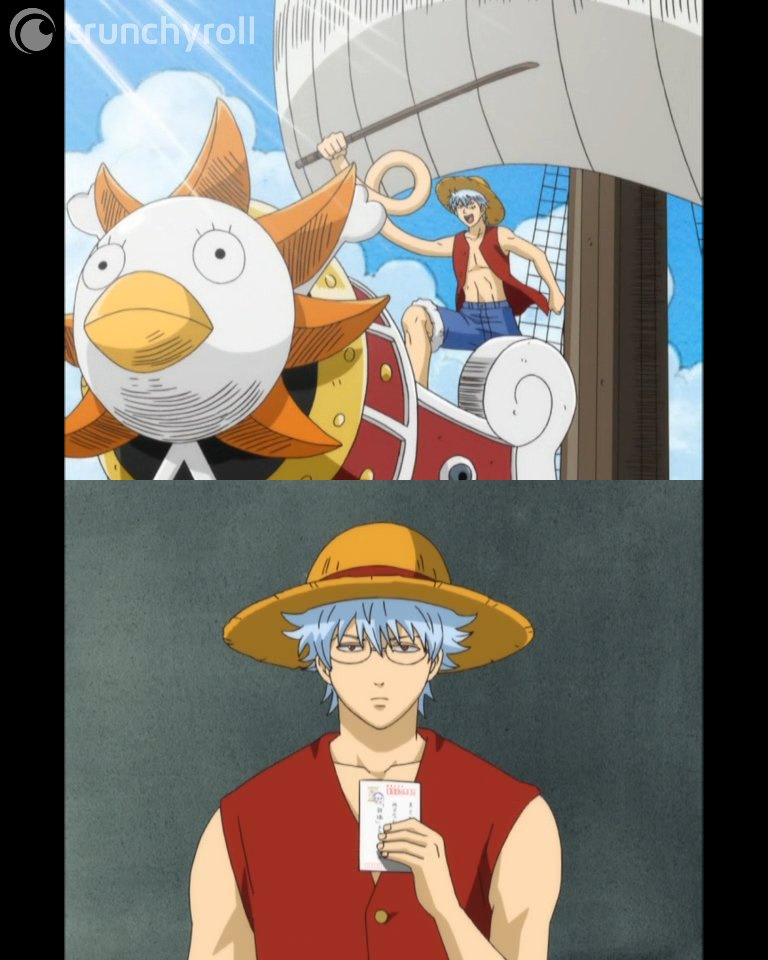Gintama One Piece Parody