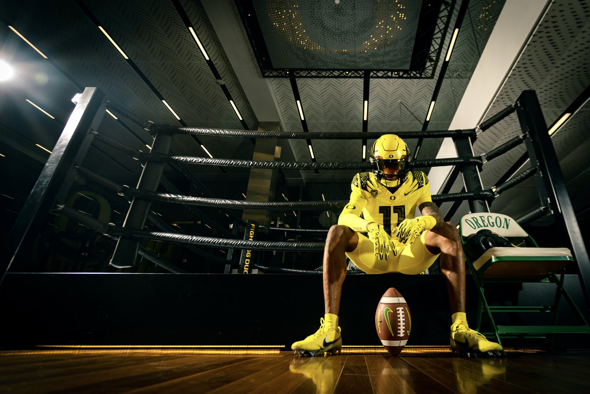 Oregon Ducks Weight Room