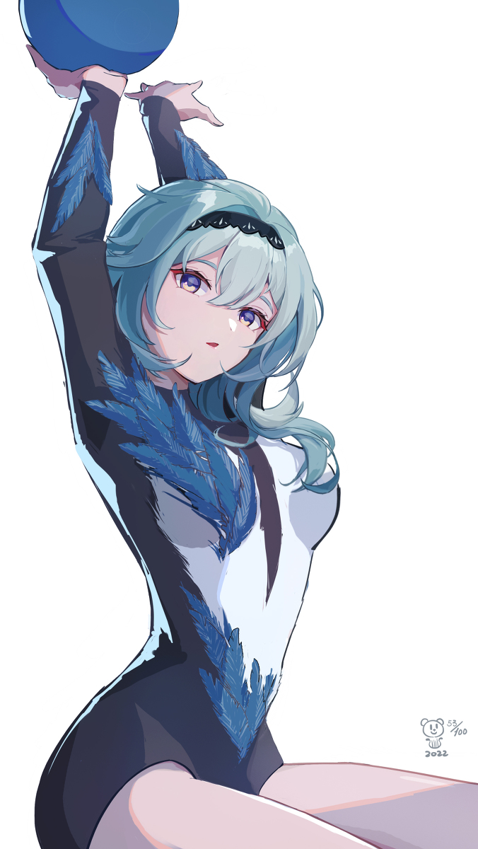 吟游小熊 on Twitter: "Eula (Rhythmic Gymnastics) #原神 #Genshin #优菈 #Eula https://t.co/NmVh8JNWlC ...