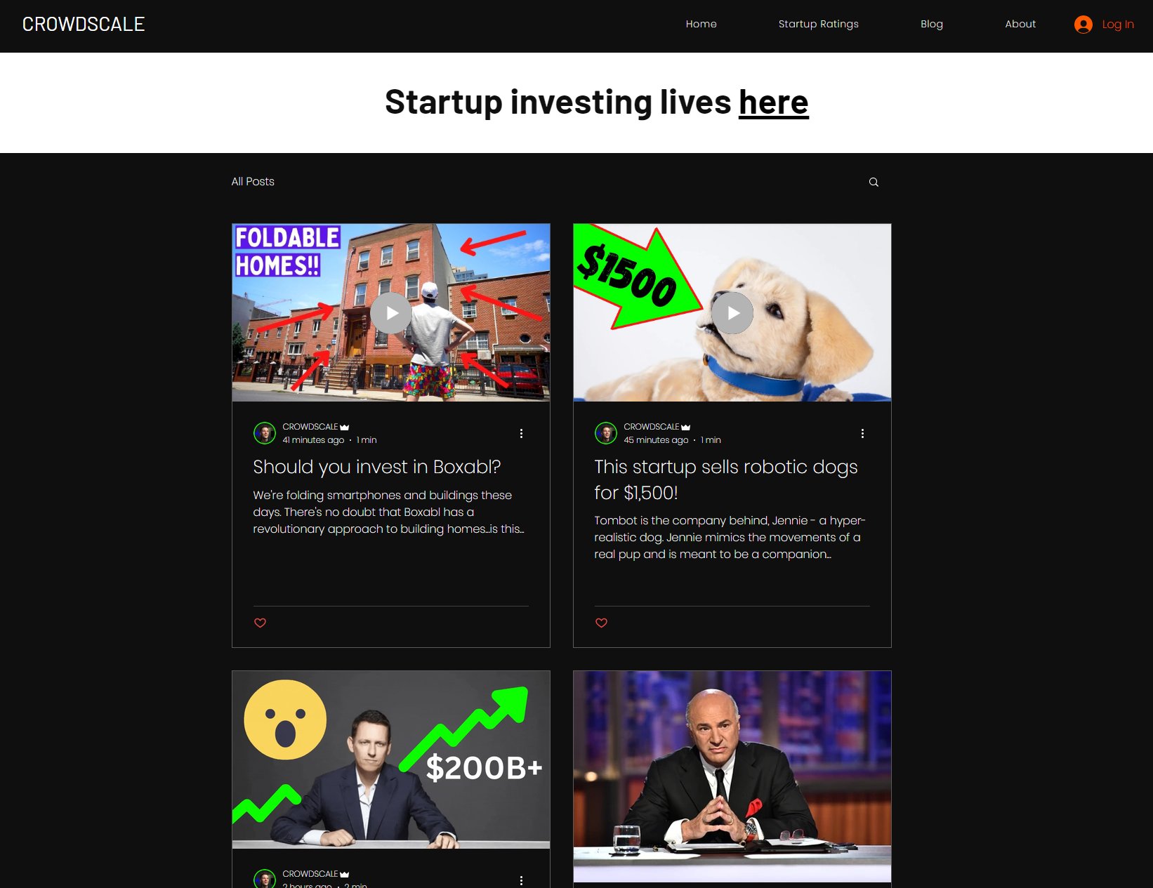 Crowdscale on Twitter: "Another day brings more enhancements to the website: (1/3) I've added ...